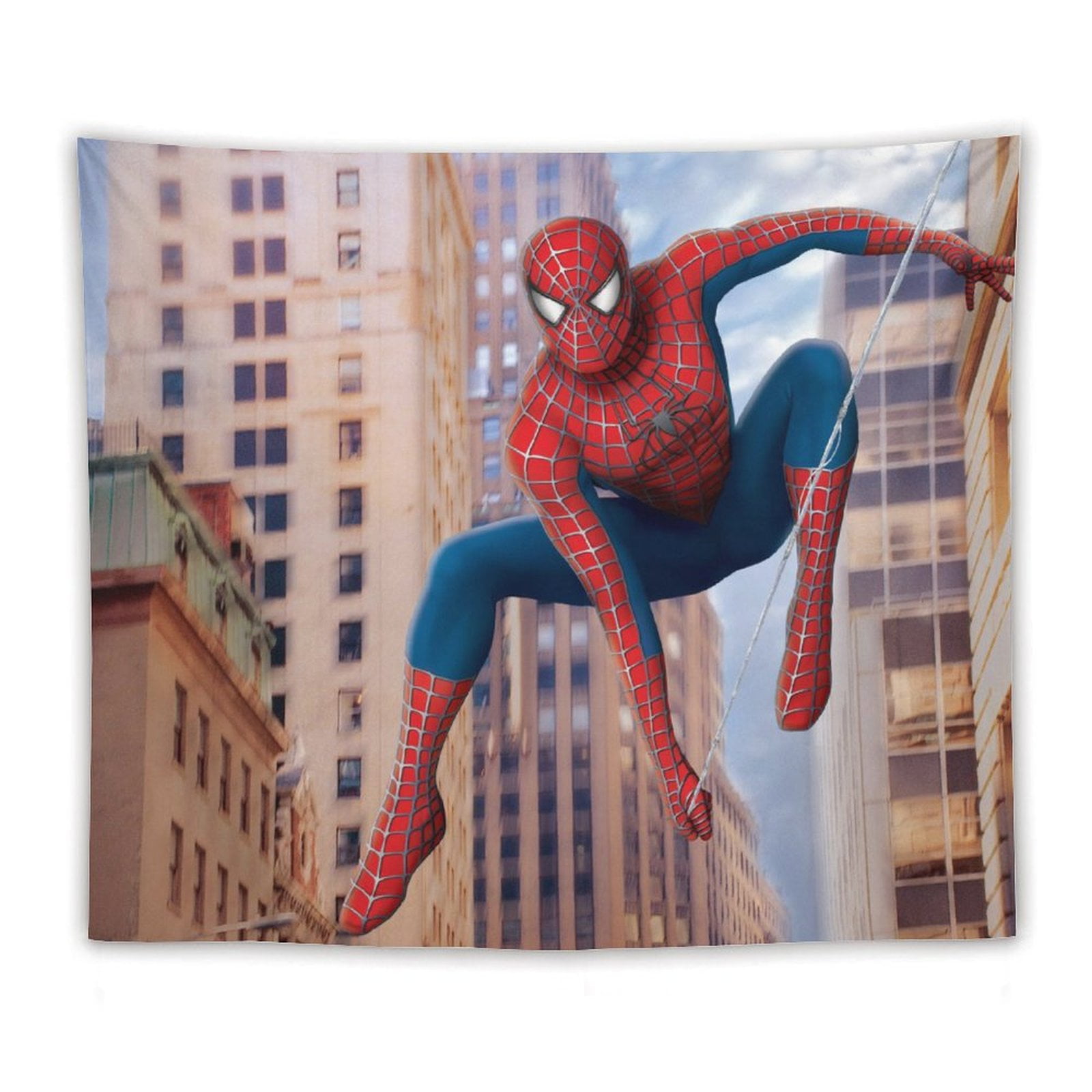 Spider-man SuperHero Family Backdrops Kids Happy Birthday Party ...