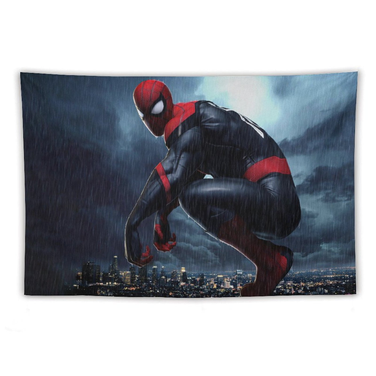 Spider-man SuperHero Family Backdrops Kids Happy Birthday Party ...