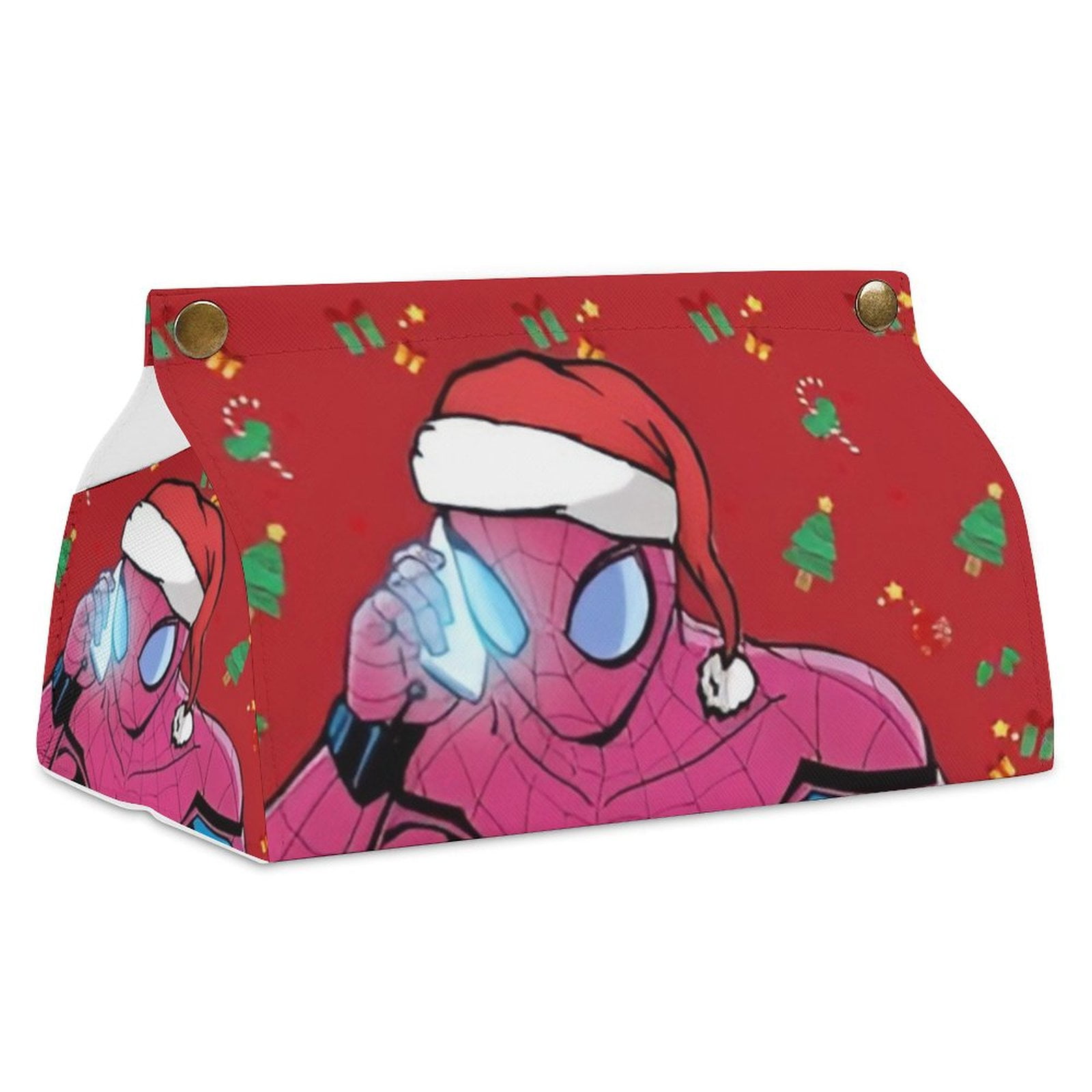 Spider-man Tissue Box Cover - PU Tissue Box Cover Decorative Bathroom ...