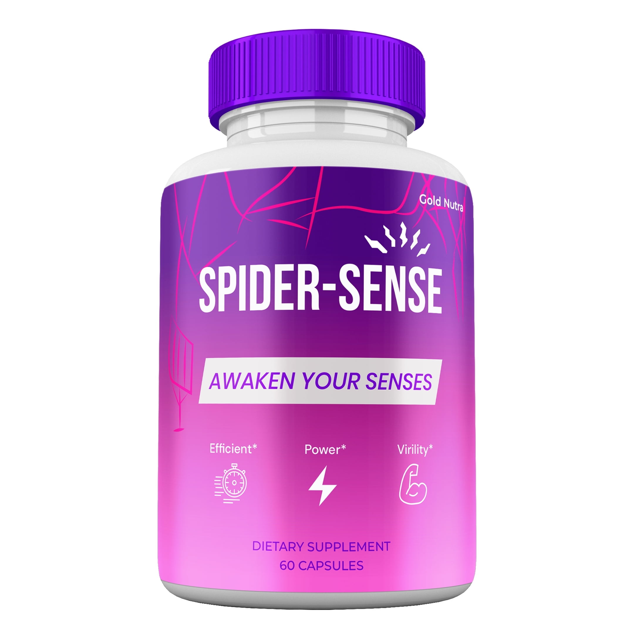 SpiderSense Supplement, High Potency Spider Sense Pills, All Natural ...