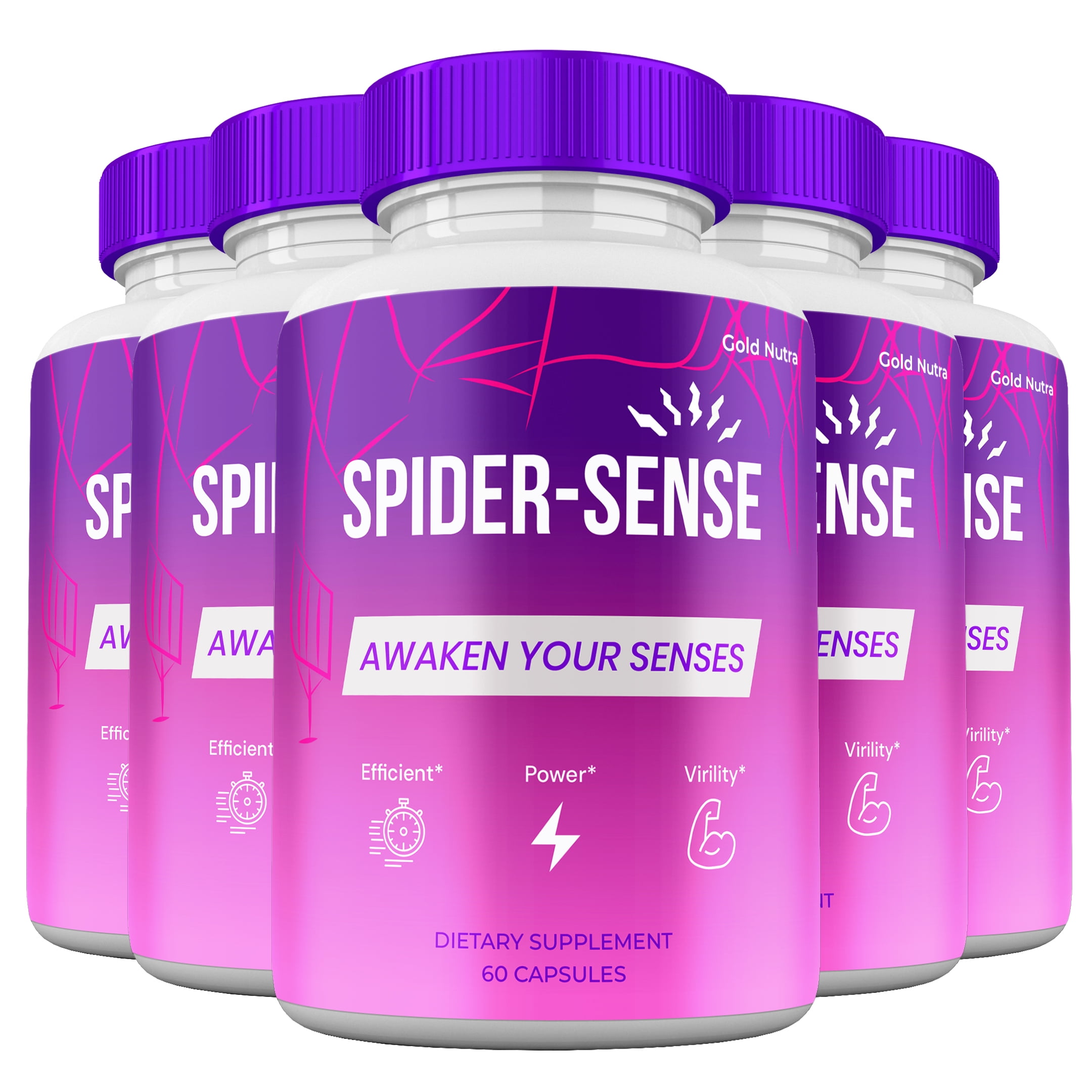SpiderSense Supplemement, High Potency Spider Sense Pills, All Natural ...