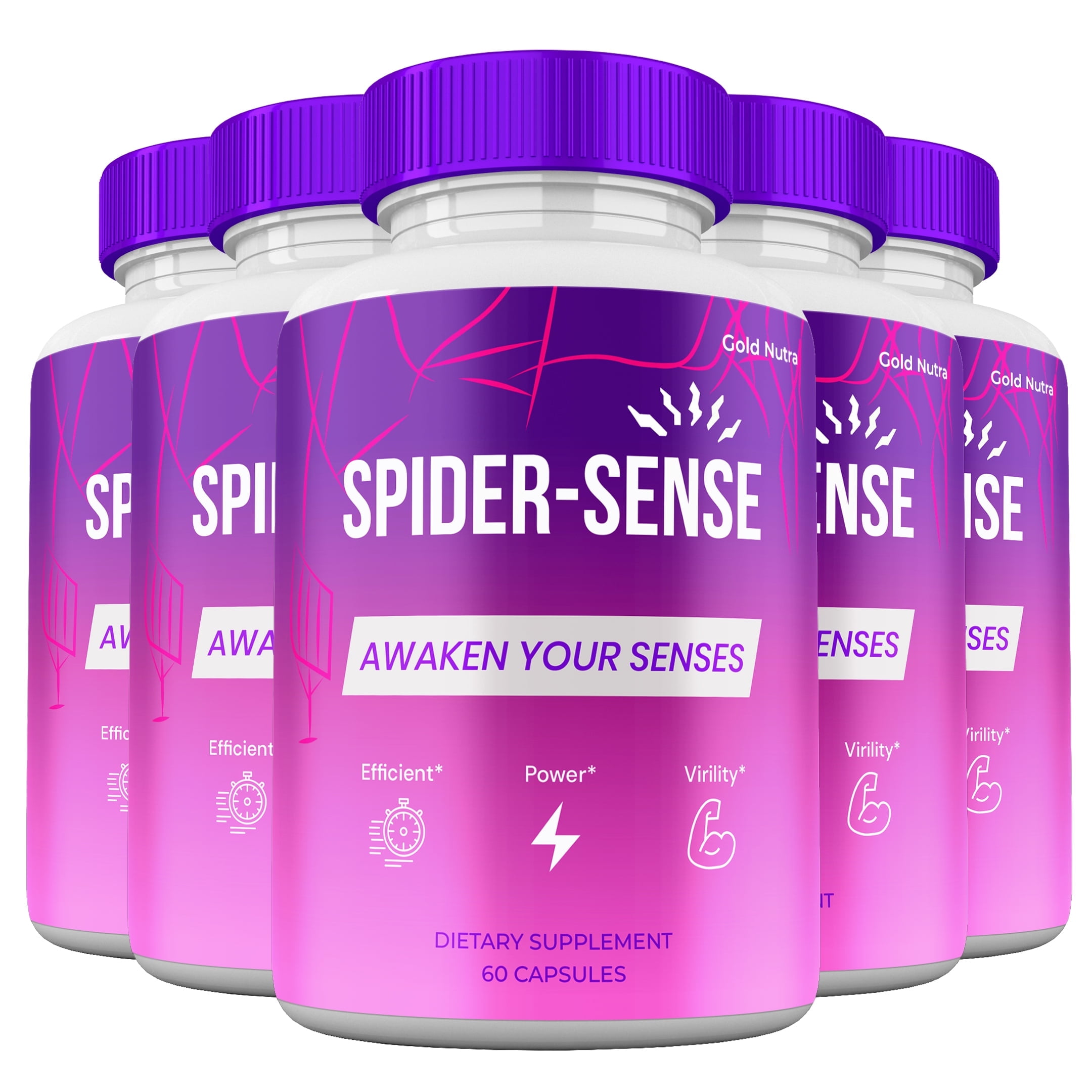 SpiderSense Supplement, High Potency Spider Sense Pills, All Natural ...
