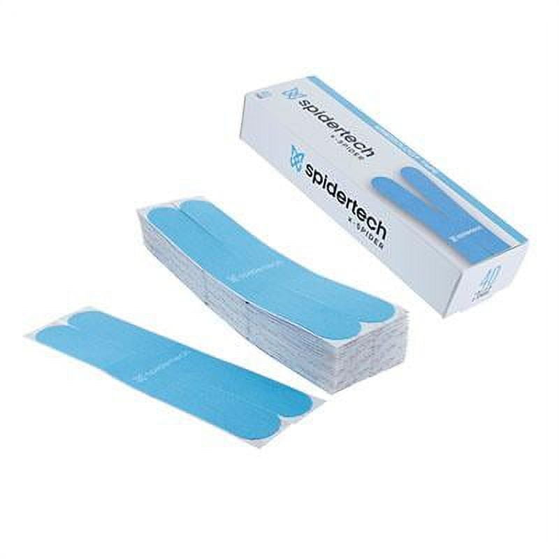 SpiderTech Kinesiology Tape, x-Spider, Blue, Pack of 40 - Walmart.com