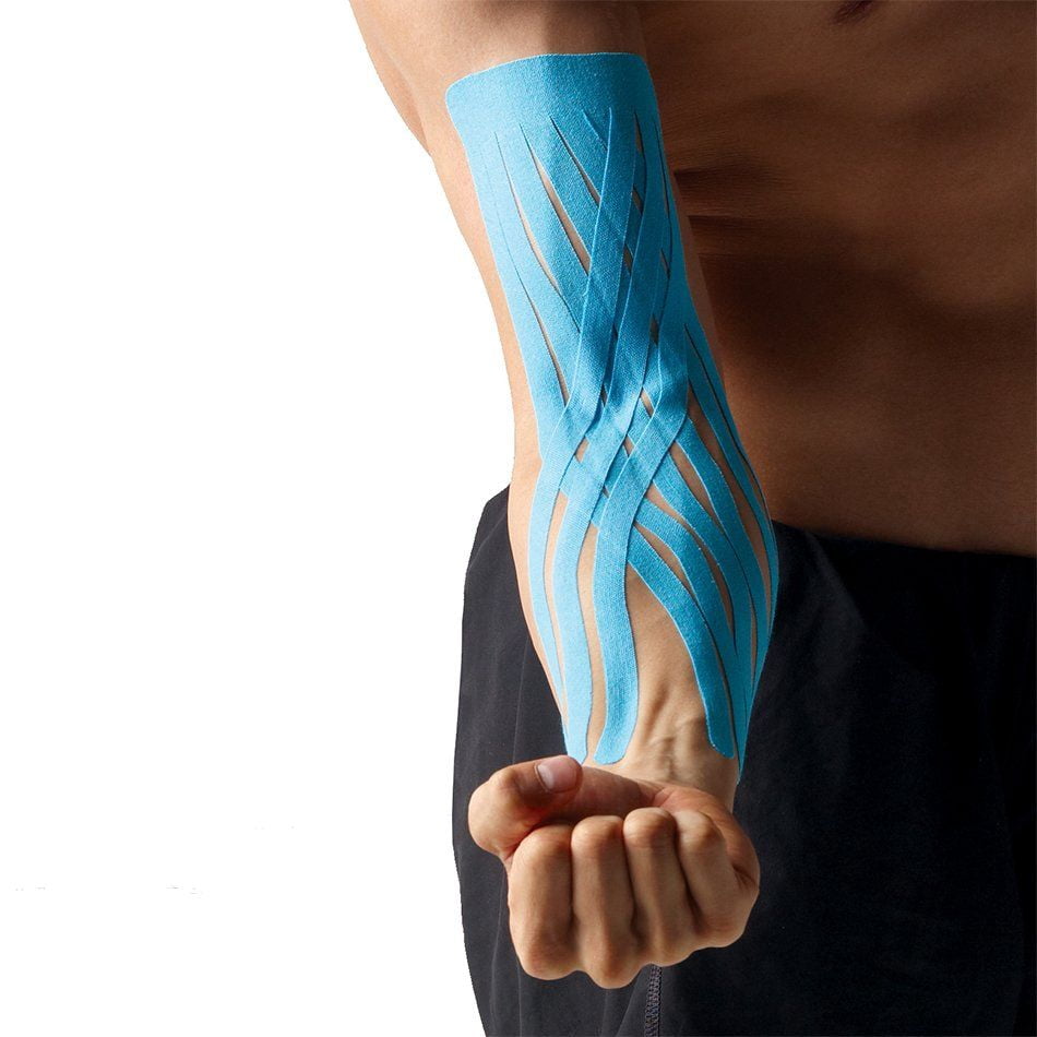 SpiderTech Large Fan One Piece Pre-Cut Tape, Blue - Walmart.com