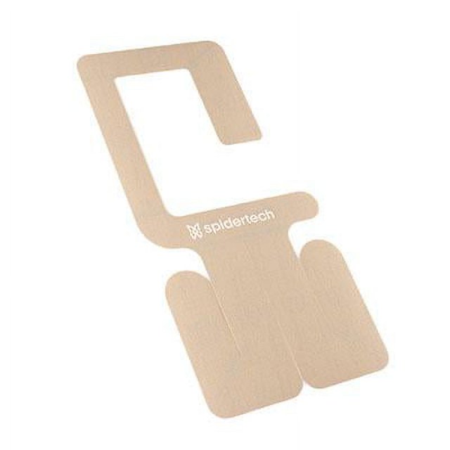 SpiderTech Pre-Cut Kinesiology Tape, Left Shoulder, Beige - Walmart.com
