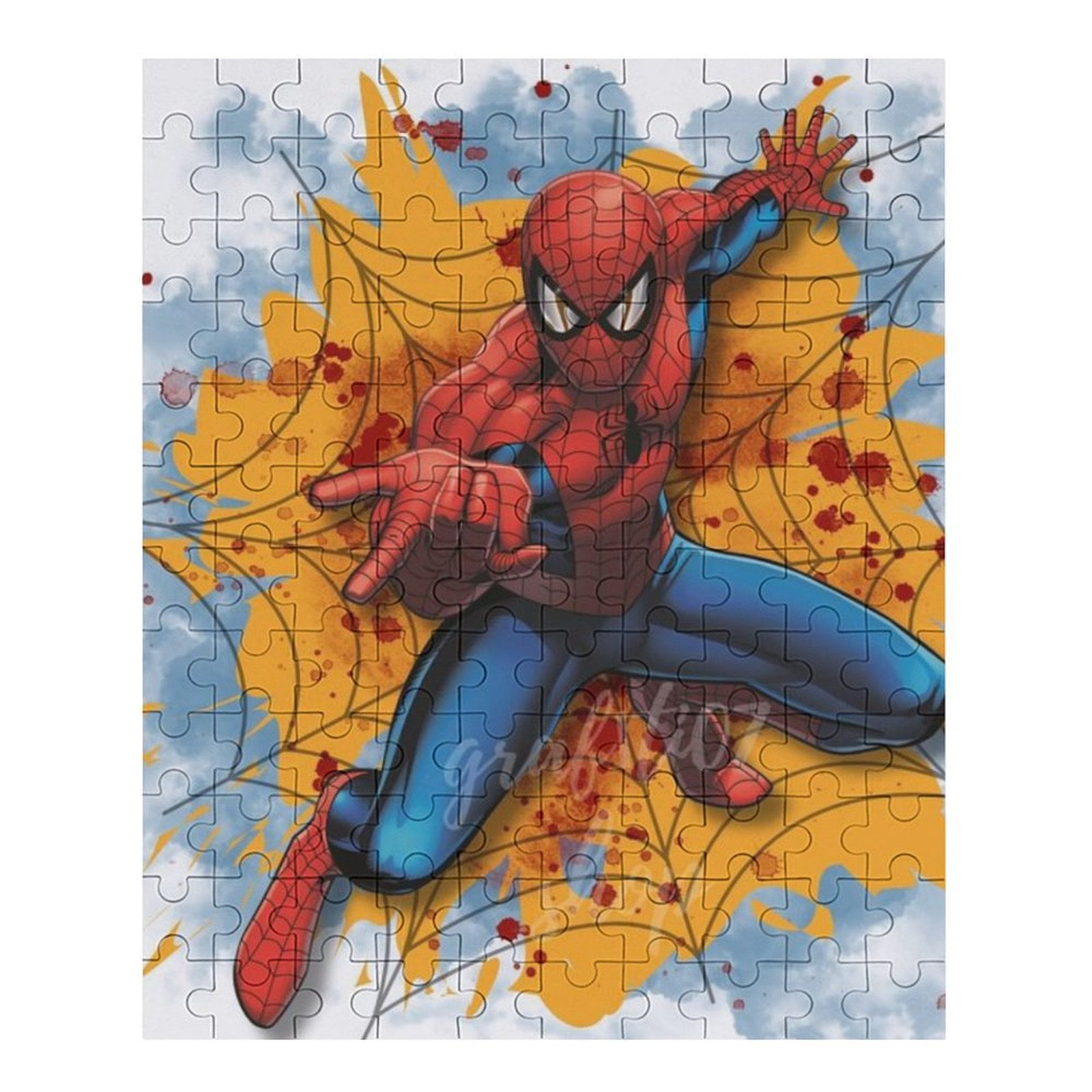 Spiderman 120 PCS Jigsaw Puzzle for Kids Teens - Unique Puzzle Pieces ...