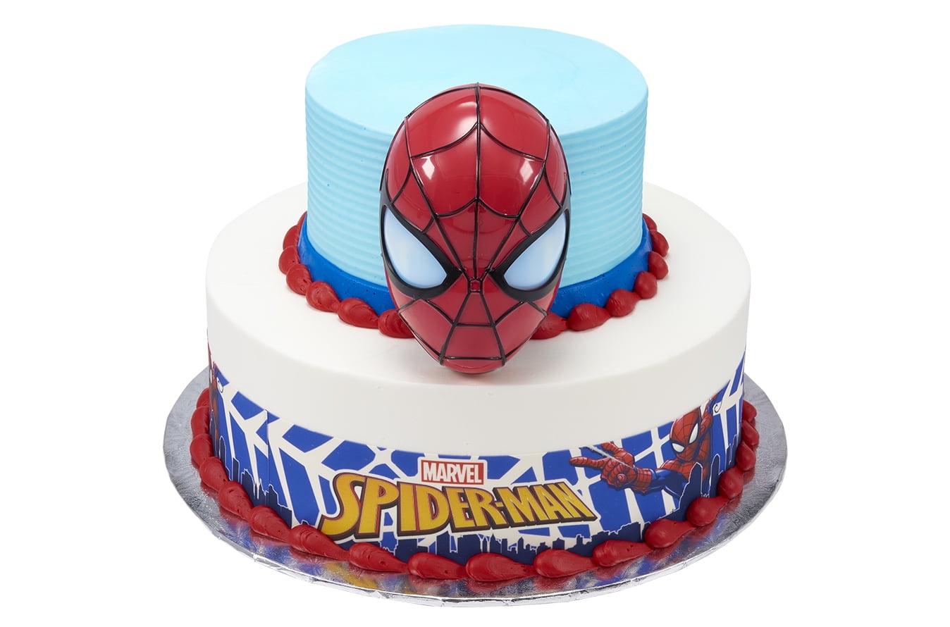 Spiderman 2 Tier Cake - Walmart.com