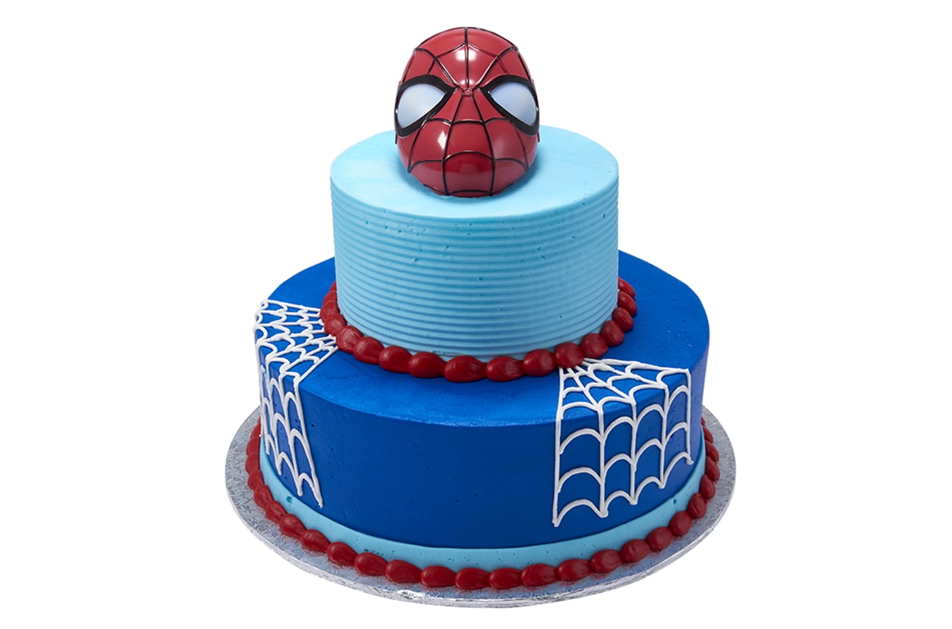 Spiderman 2 Tier Cake - Walmart.com