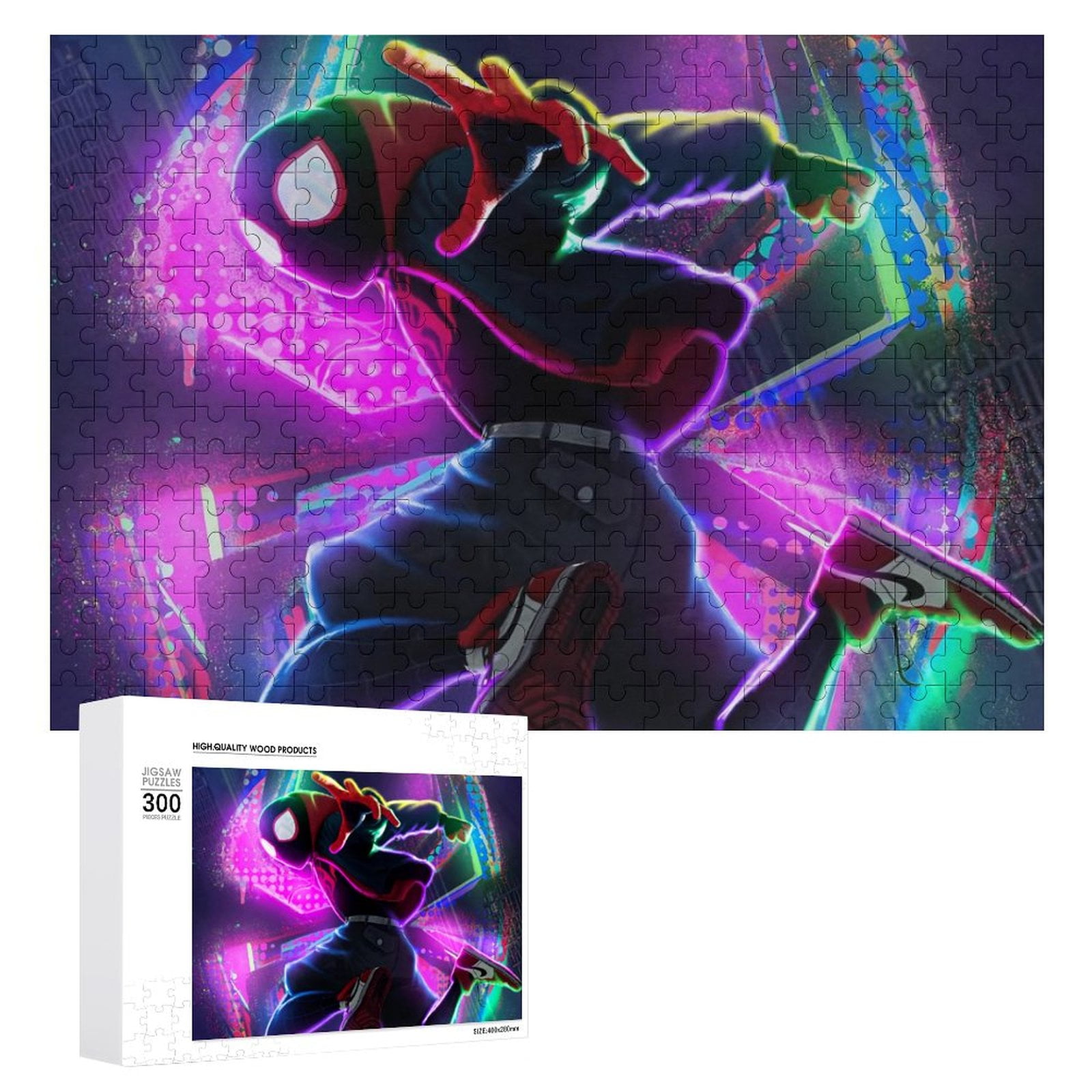 Spiderman Across The Spiderverse Wallpaper Puzzles for Kids Ages 4-8 ...
