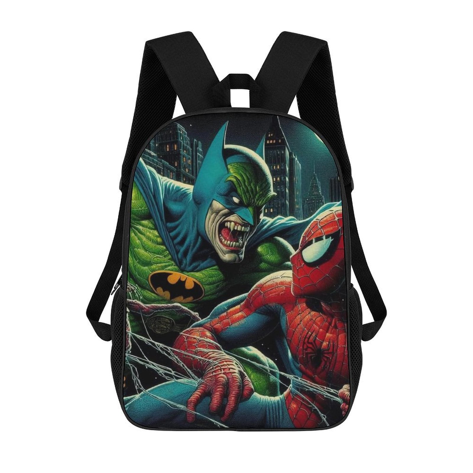Spiderman And Batman Backpack Travel Bag for Men & Women Lightweight ...