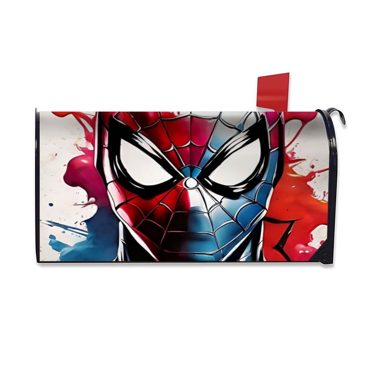 Spiderman Anime Magnetic Mailbox Cover Decorative Mailbox Package ...