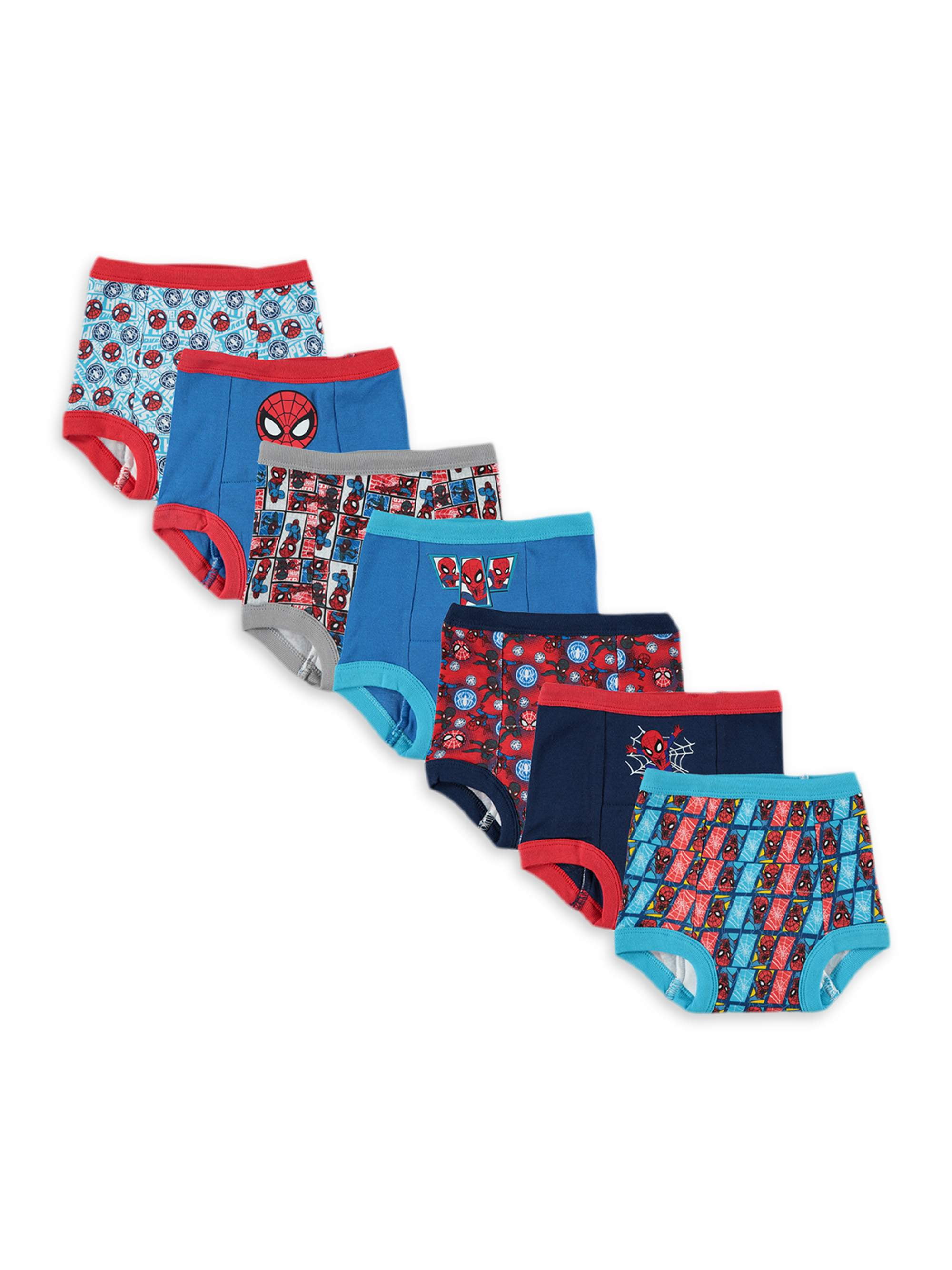 Spiderman Baby 7PK Training Pants, spidy 7, 4T - Walmart.com