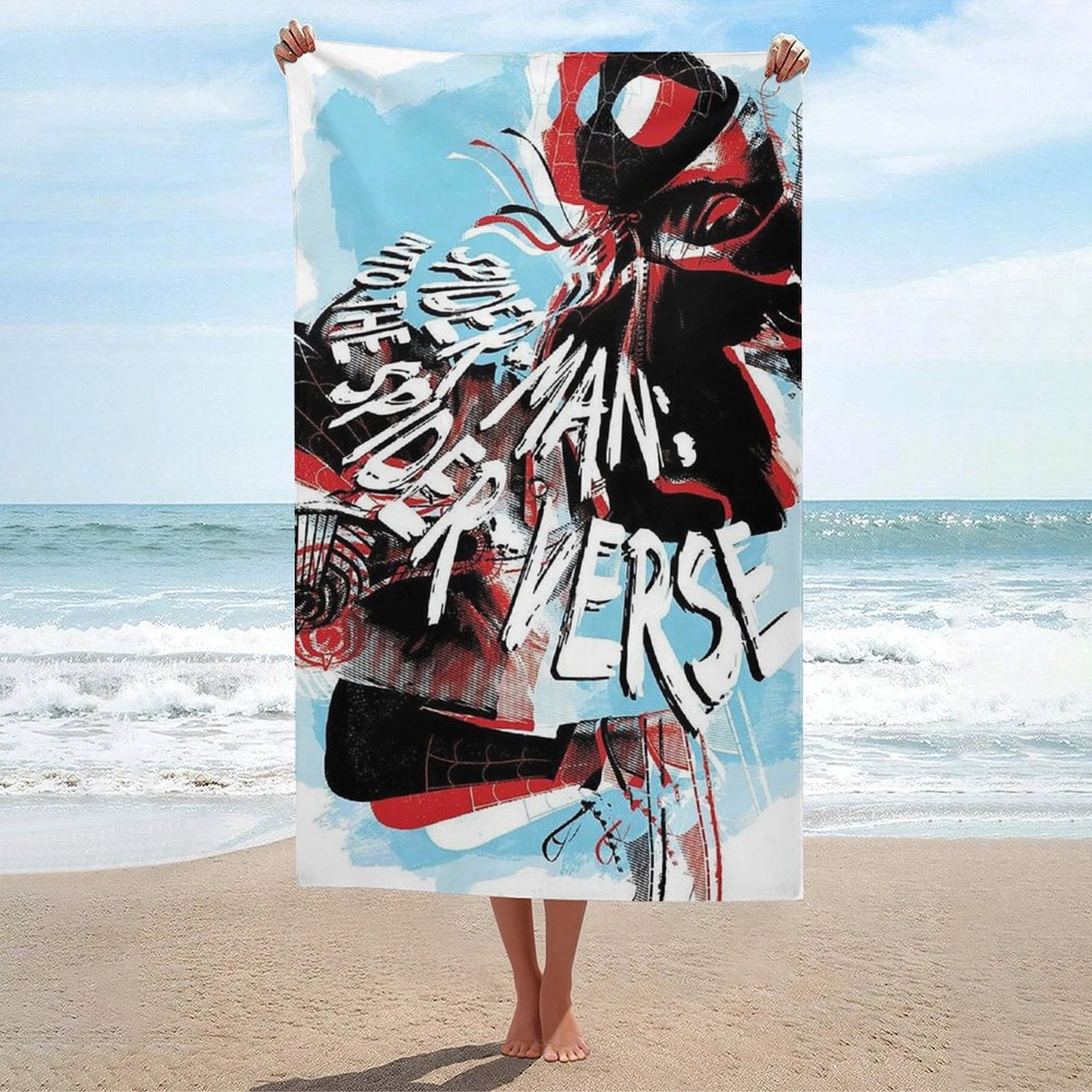 Spiderman Beach Towel Pool Towel Extra Large 130x80cm - Walmart.com