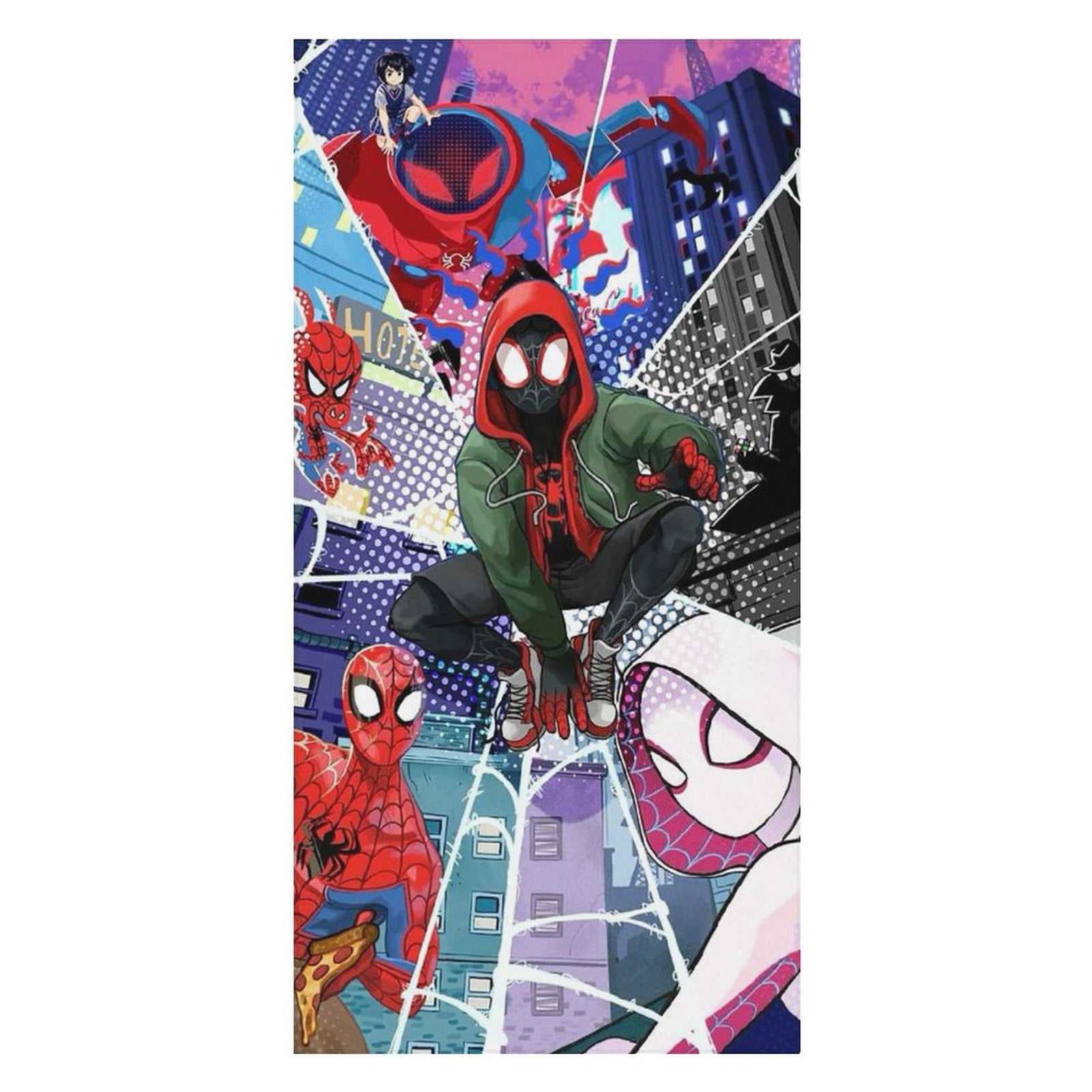 Spiderman Beach Towel Pool Towel Extra Large 160x80cm - Walmart.com