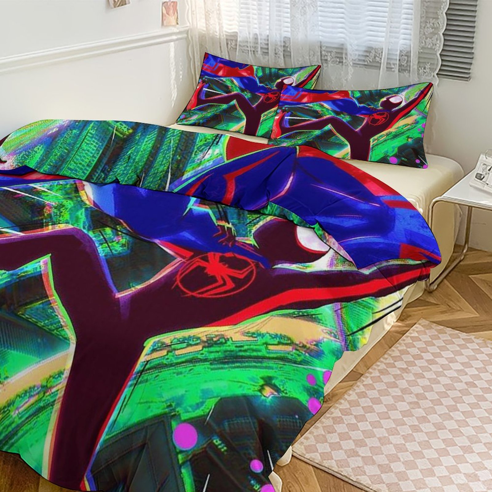 Spiderman Bedding Set for Kids Full Size Bedding Set Spiderman Merch ...