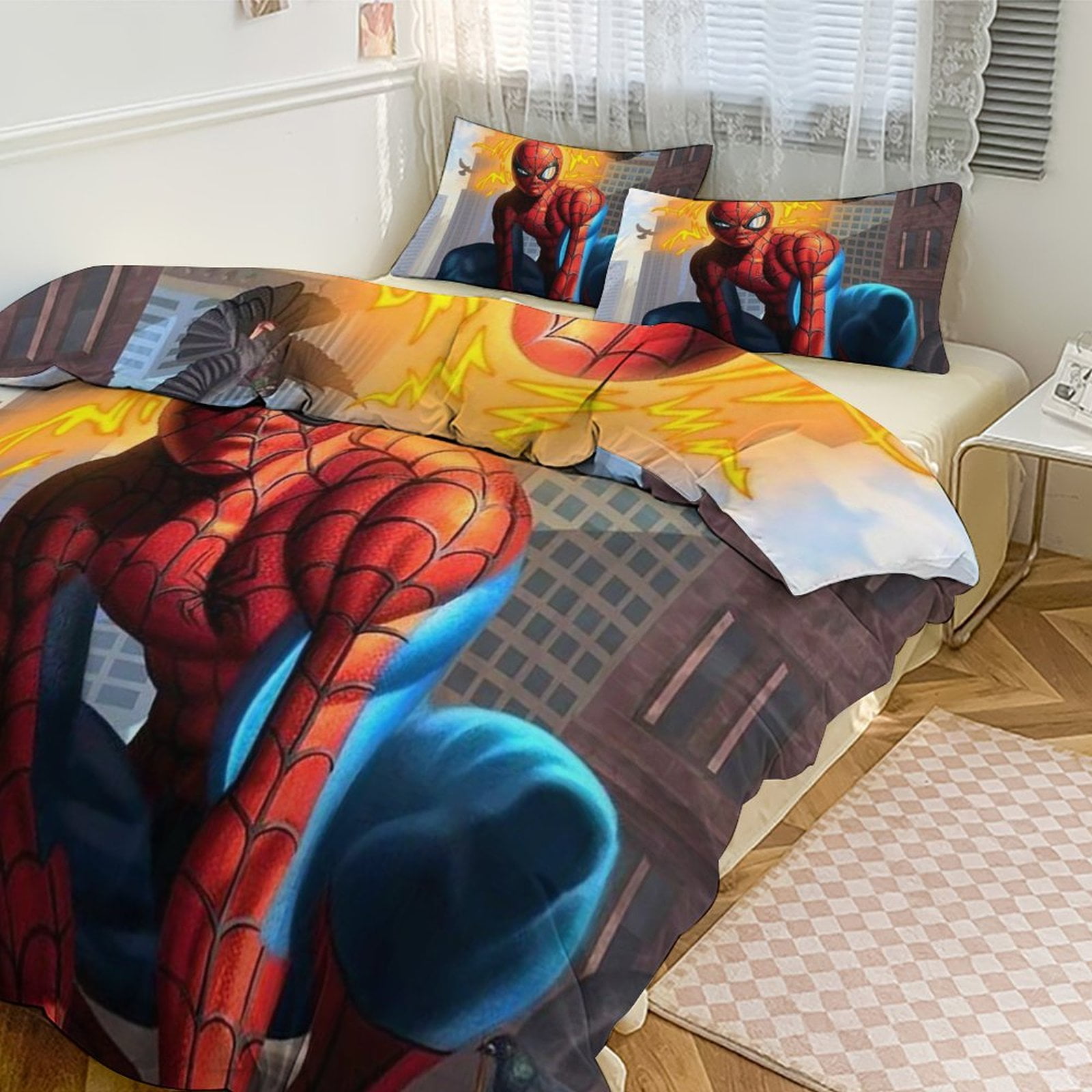Spiderman Bedding Set for Kids Full Size Bedding Set Spiderman Merch ...