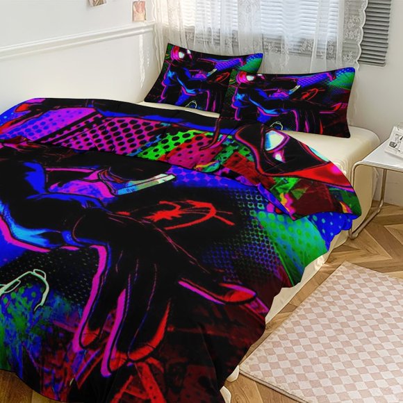 Spiderman Queen Bedding Set