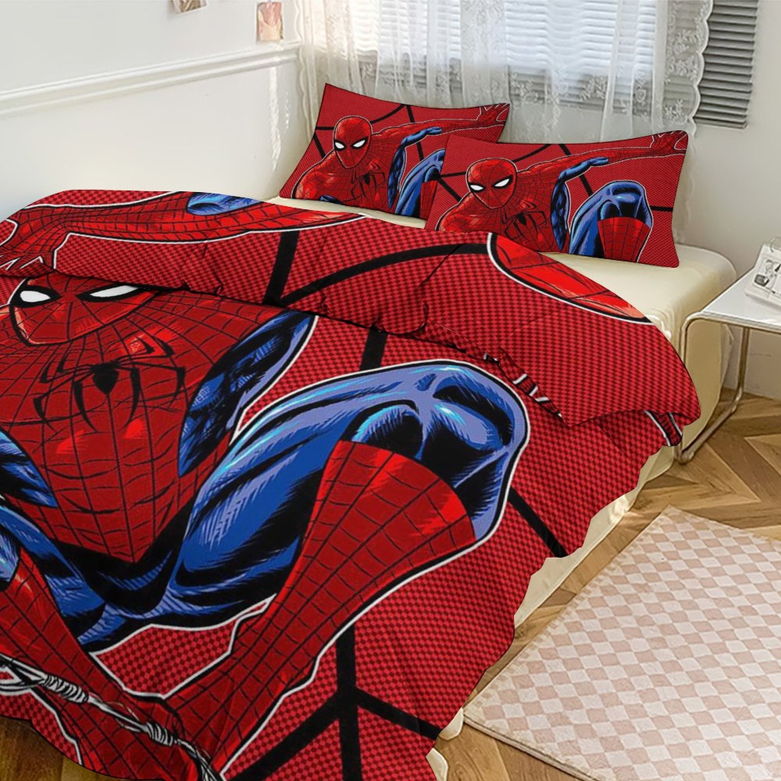 Spiderman Bedding Set for Kids Spiderman Merch for Boys Girls Queen ...