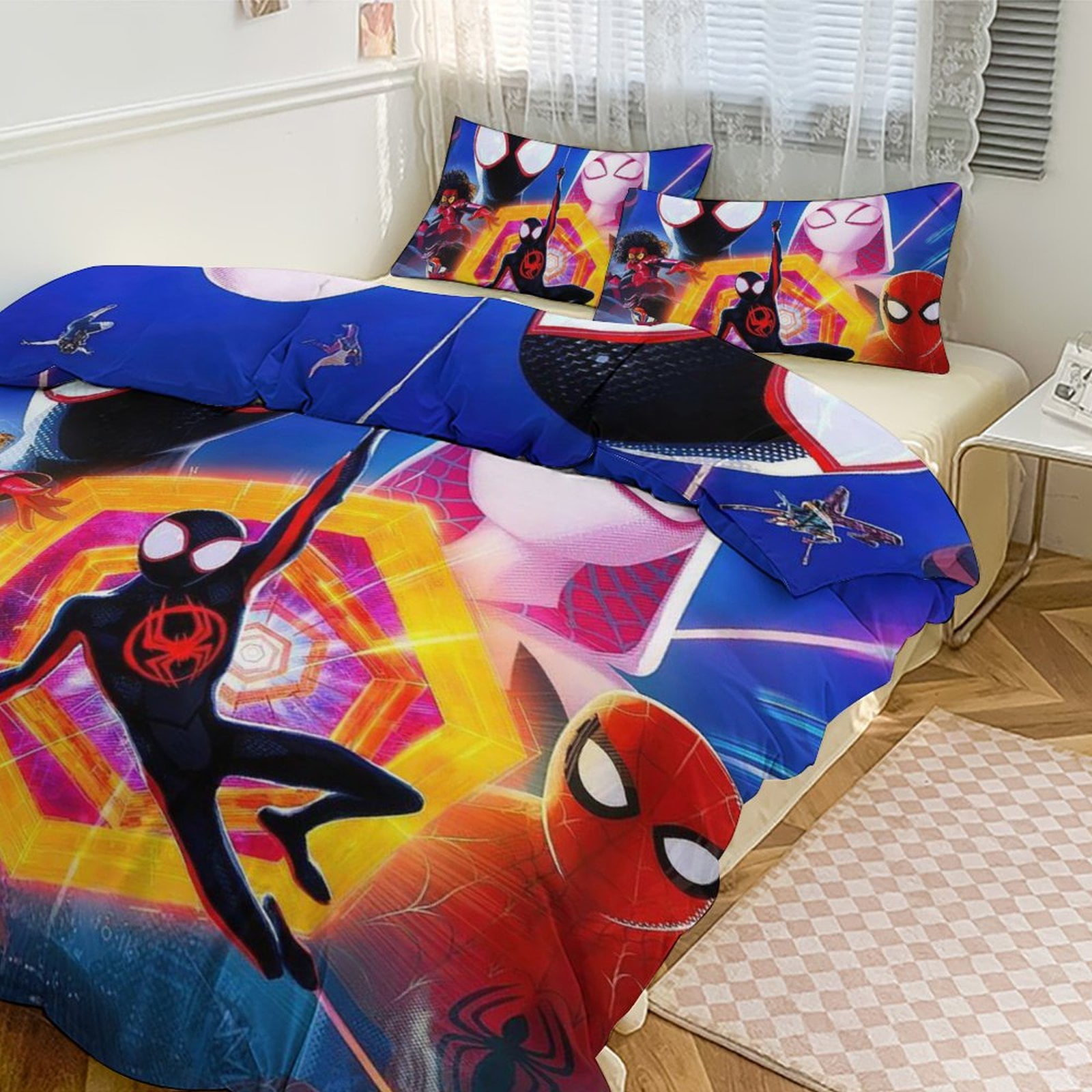 Spiderman Bedding Set for Kids Twin Size Bedding Set Spiderman Merch ...