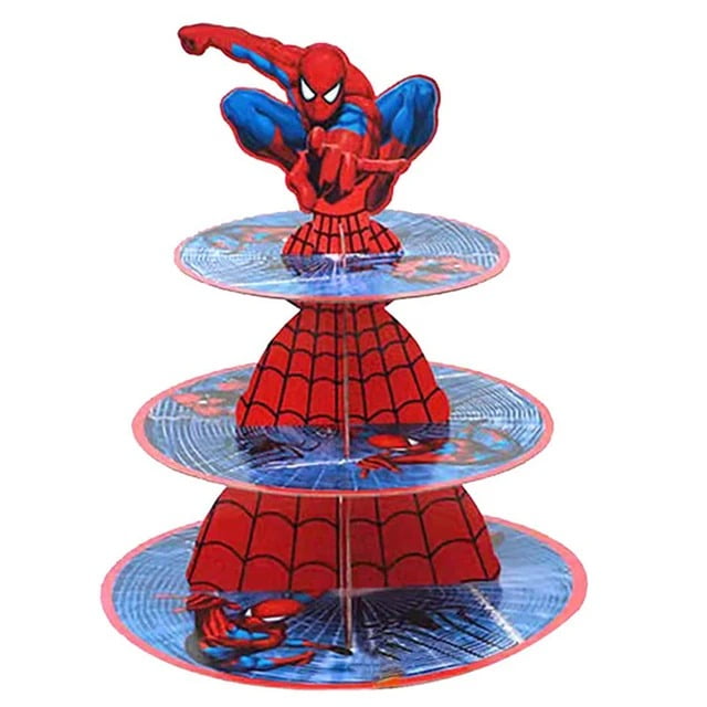 Spiderman Birthday Decorations Tableware Set Plate Cup Napkin Balloons ...