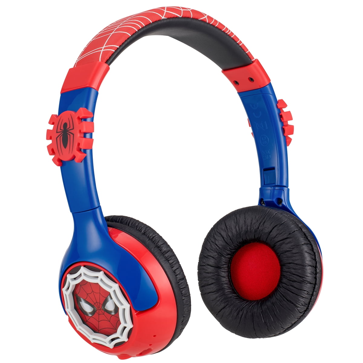 eKids, Spider-Man, Bluetooth Headphones with Cord Option, Children Ages ...