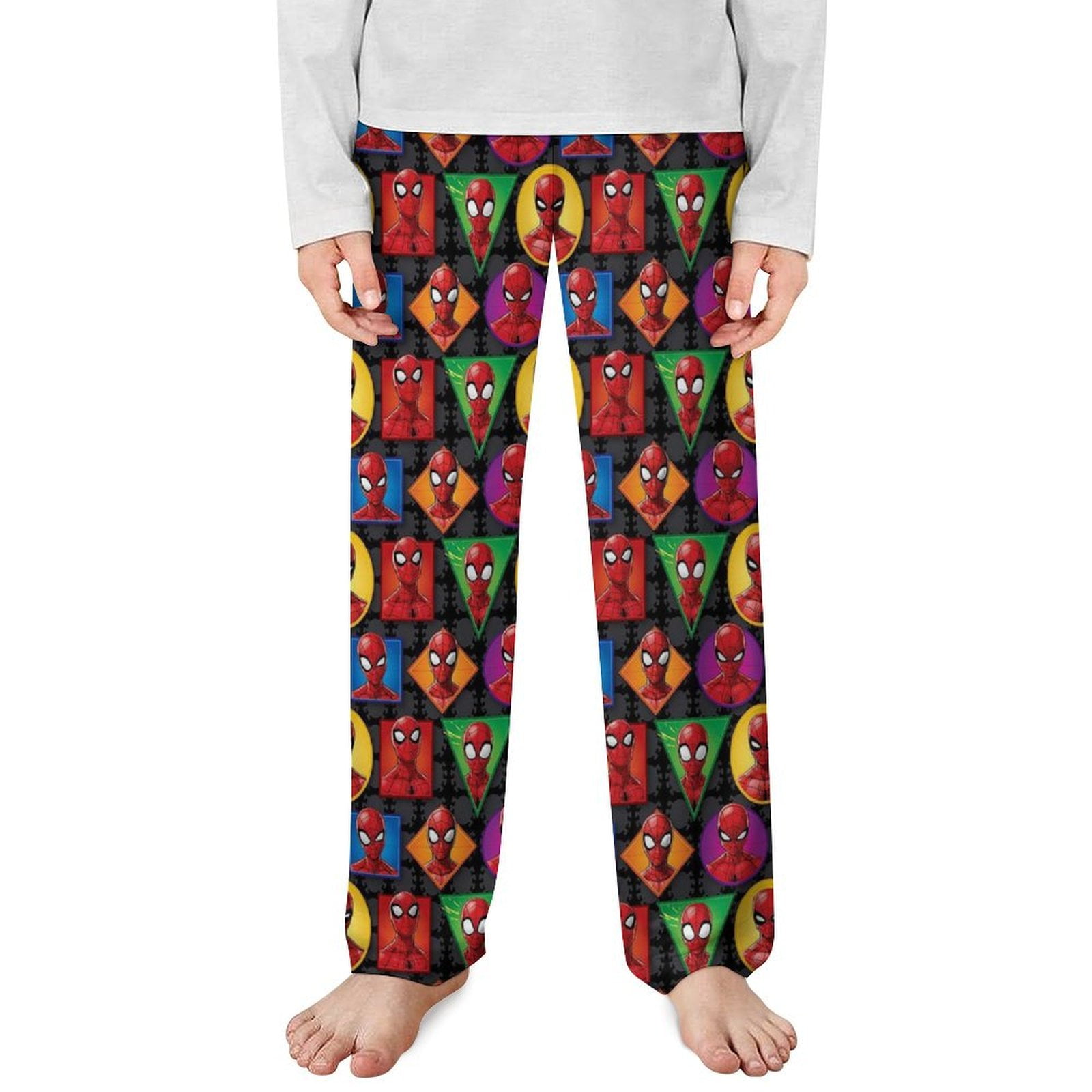 Spiderman Boys Cartoon Straight Pajama Pants 150CM - Walmart.com