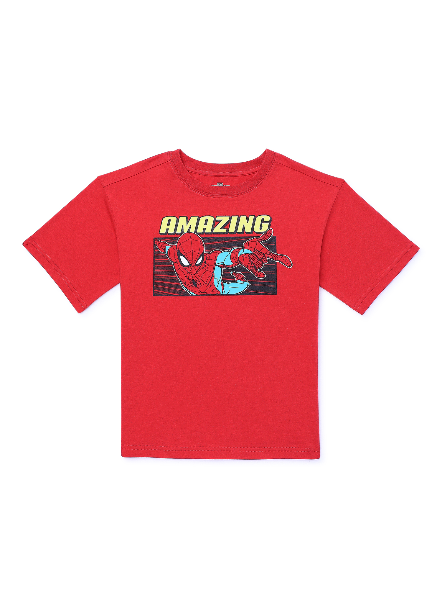 Spiderman Boys T Shirt Sizes 4 18 Walmart Spiderman Boys T Shirt Sizes 4 18 Walmart