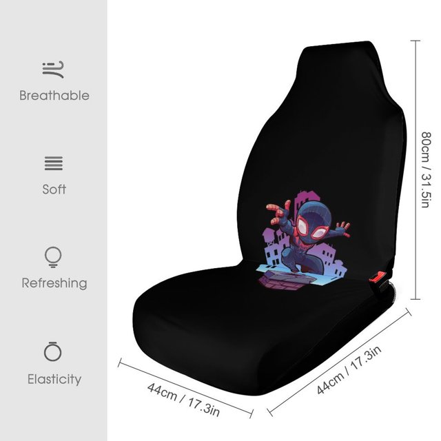 Spiderman Car seat covers for front seats only, suitable for most cars ...