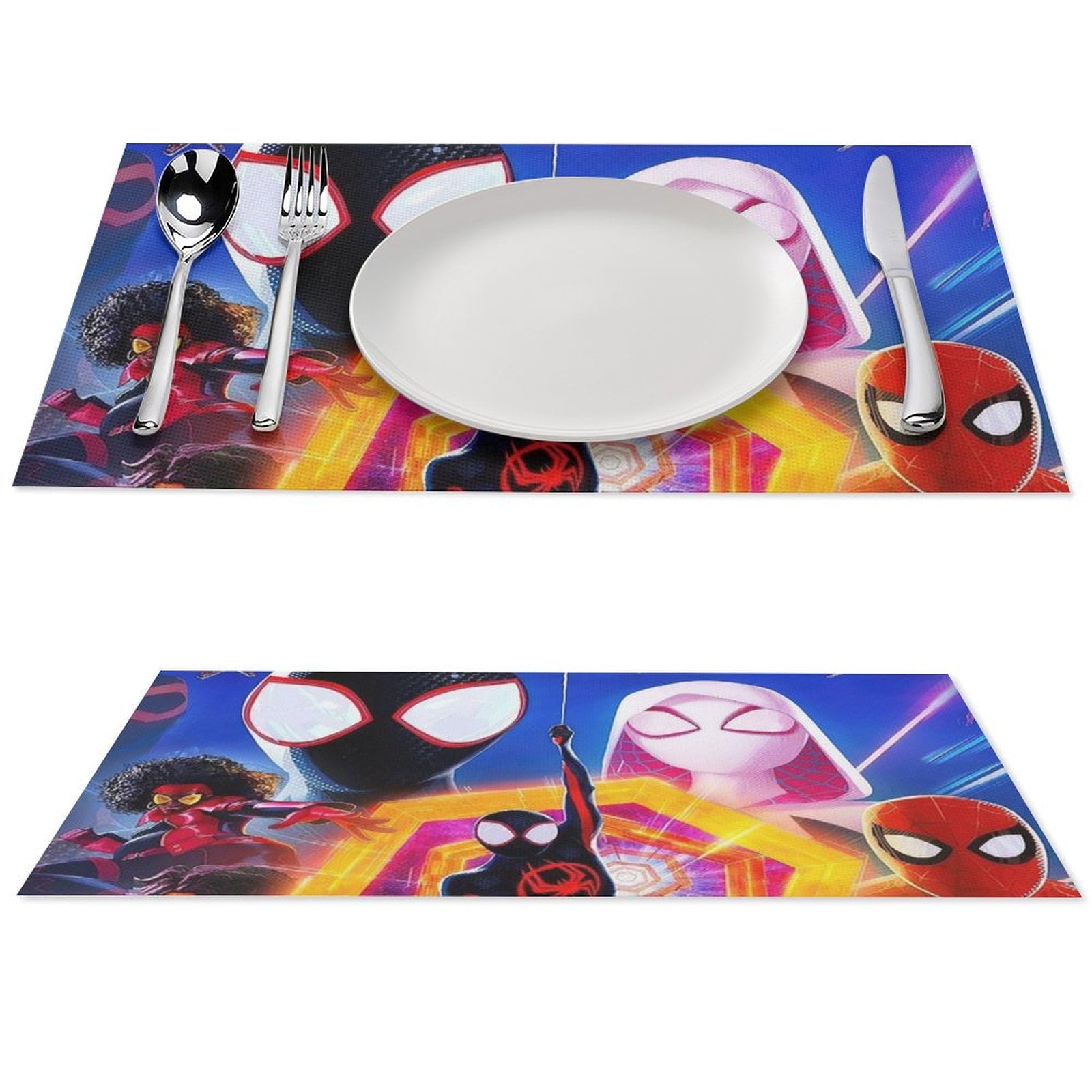 Spiderman Cartoon placemats are suitable for indoor dining table mats 1 ...