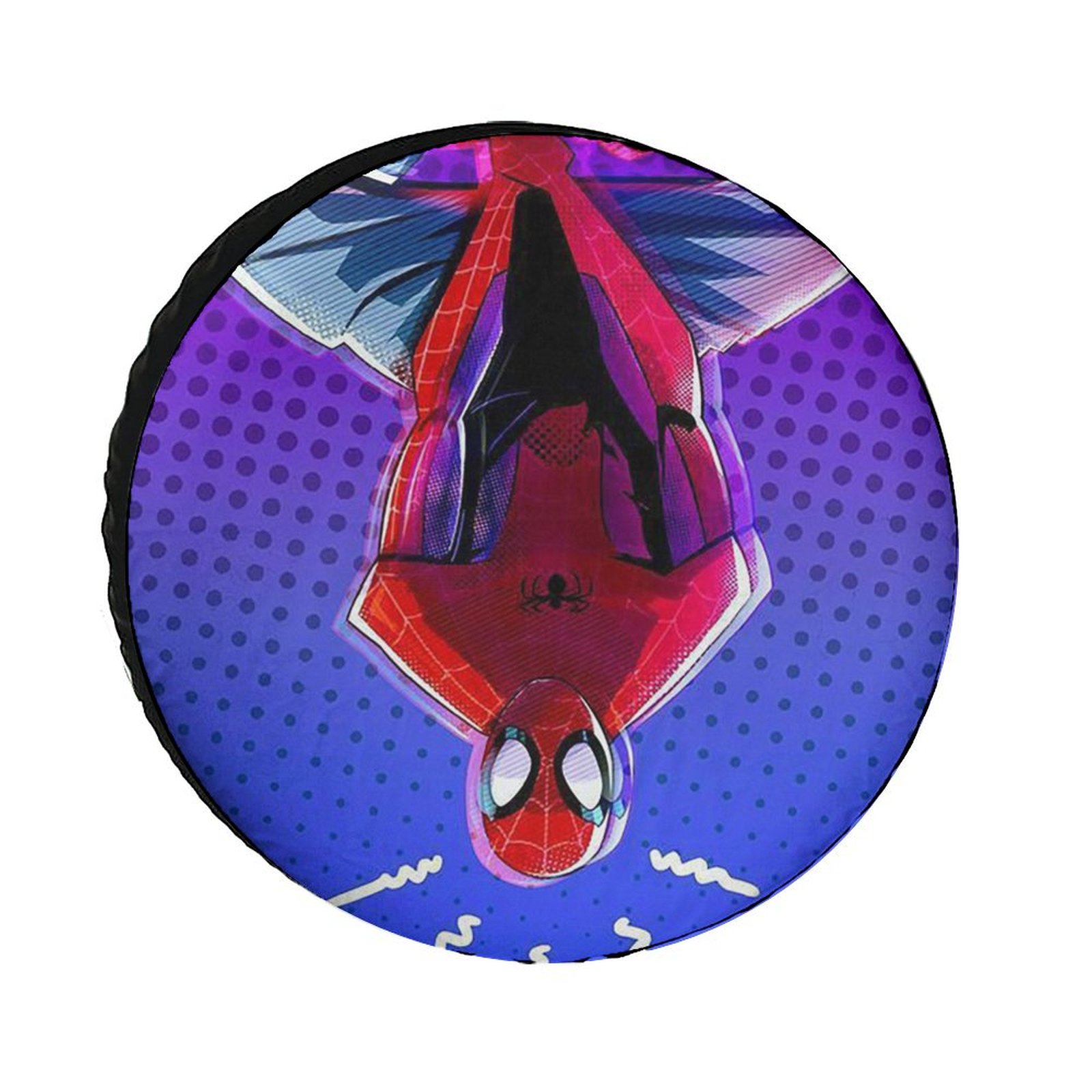 Spiderman Cartoon spare tire cover waterproof tire cover suitable for trailers, RVs, SUVs ...