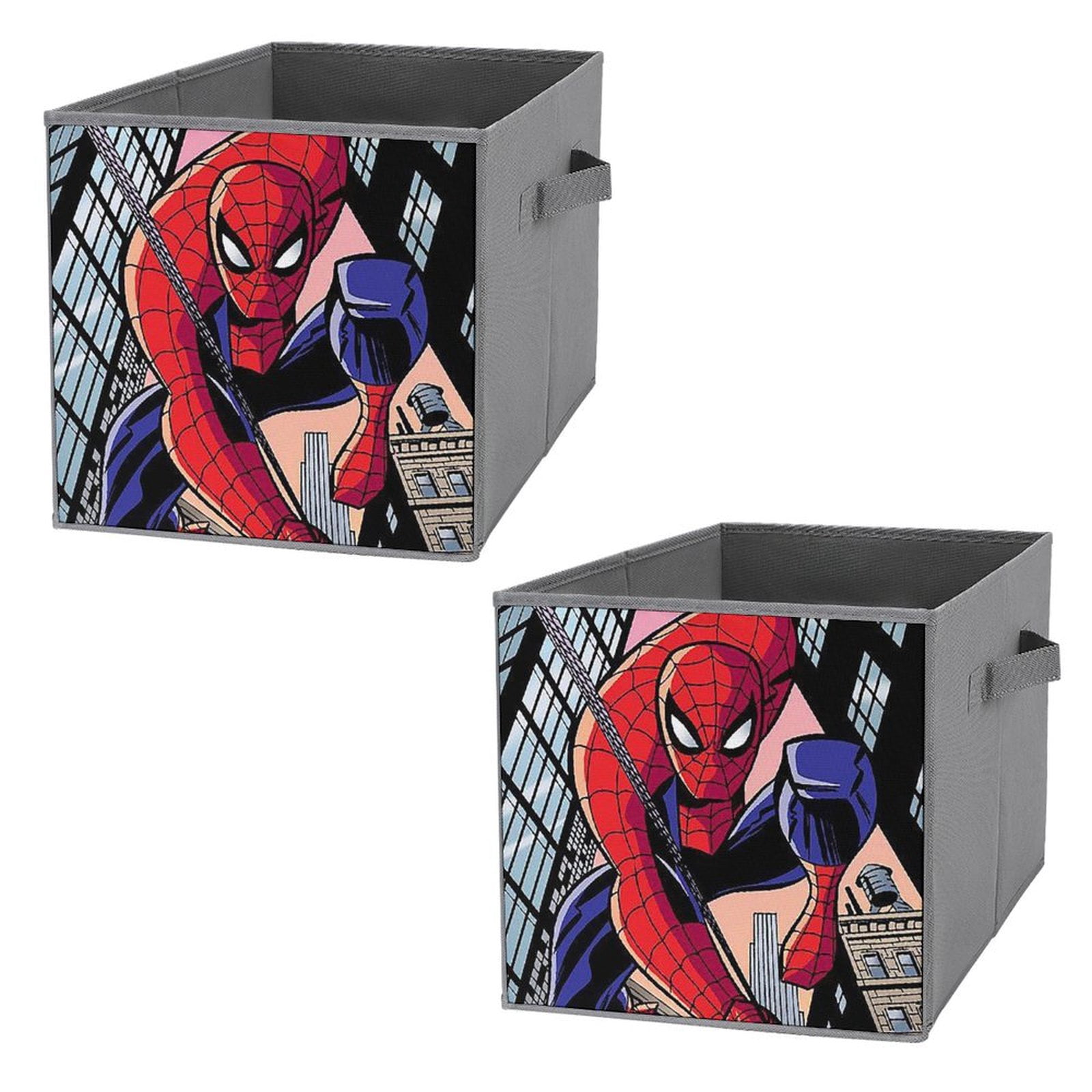 Spiderman Children's folding storage box 2PCS - Walmart.com