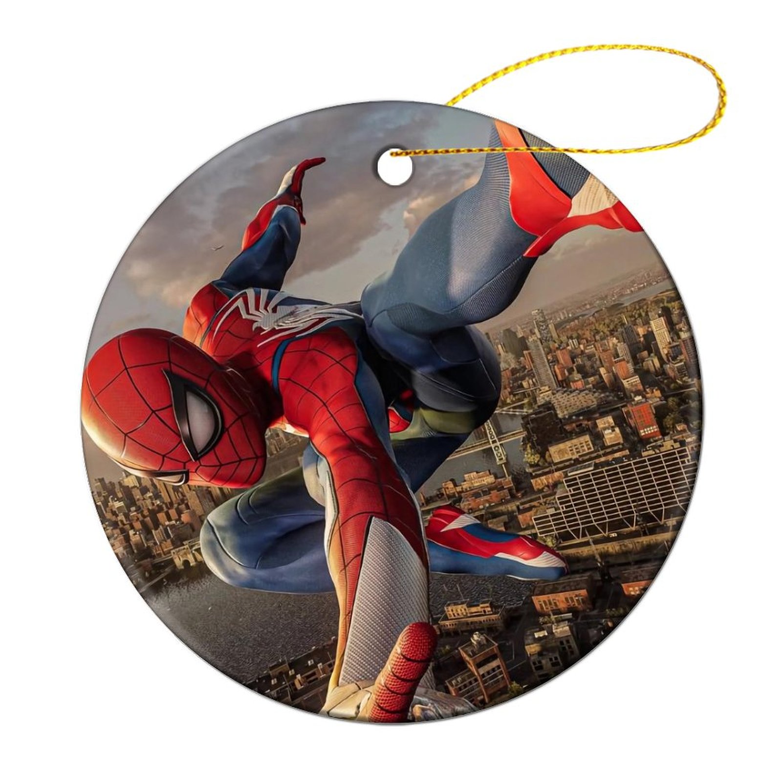 Spiderman Christmas Ornament,Farmhouse Christmas Tree Holiday Decor ...