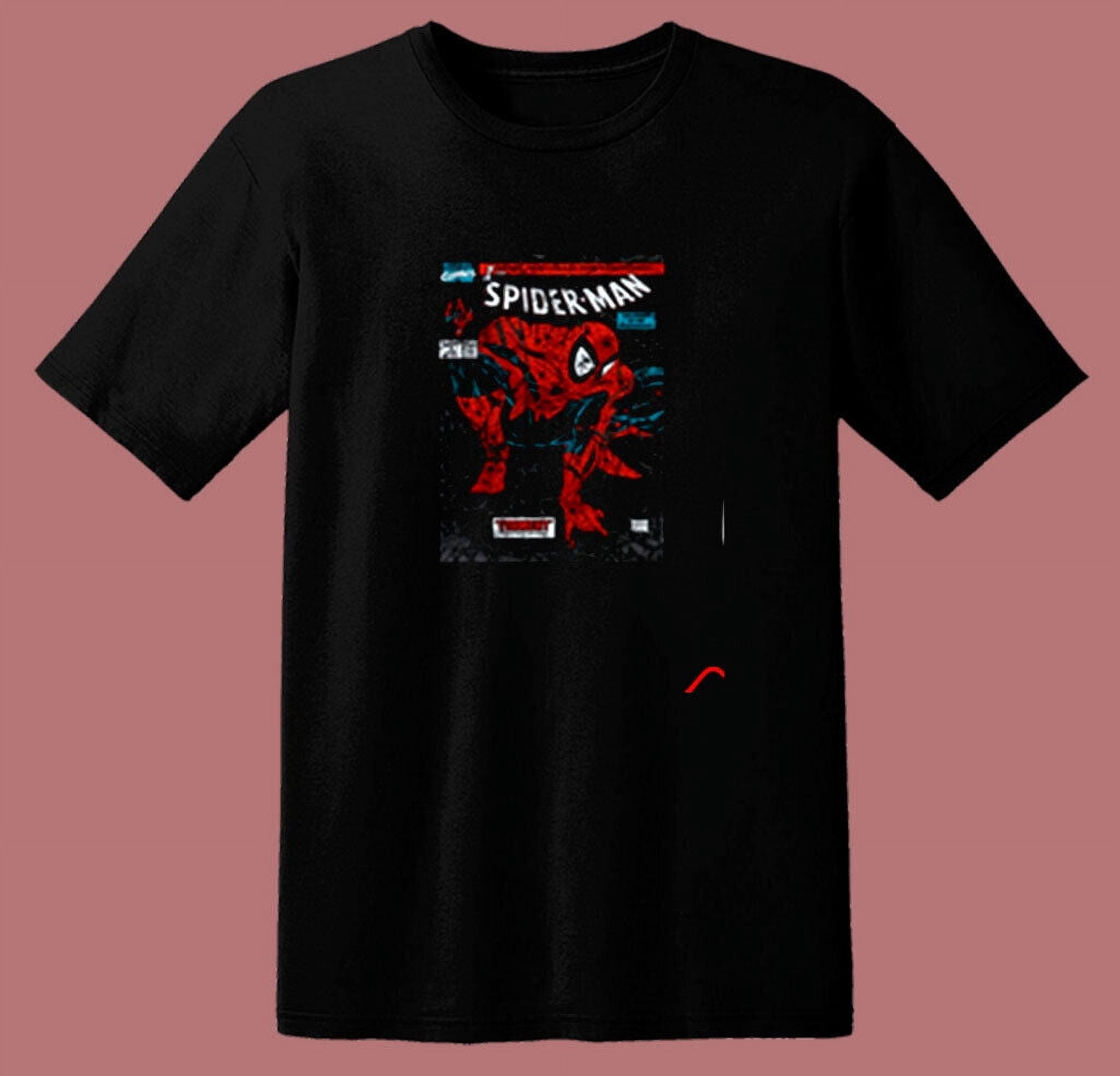 Spiderman Comic Book 80s T Shirt - Walmart.com