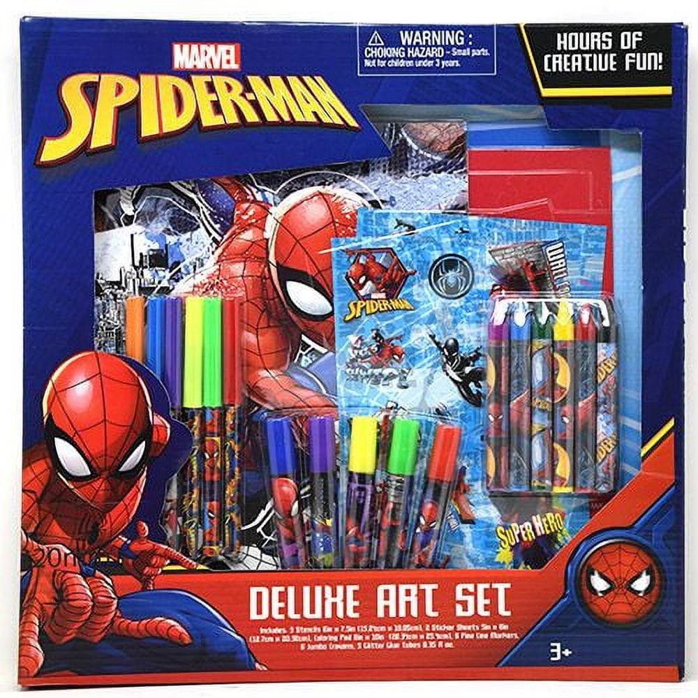 Spiderman Deluxe Art Set 23 pcs - Walmart.com