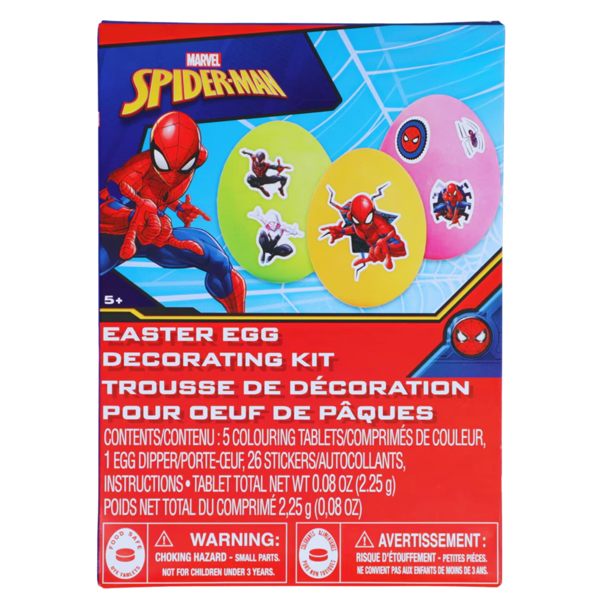 Spiderman Easter Egg Decorating Kit, Easter Egg Dying Kit for Kids with ...