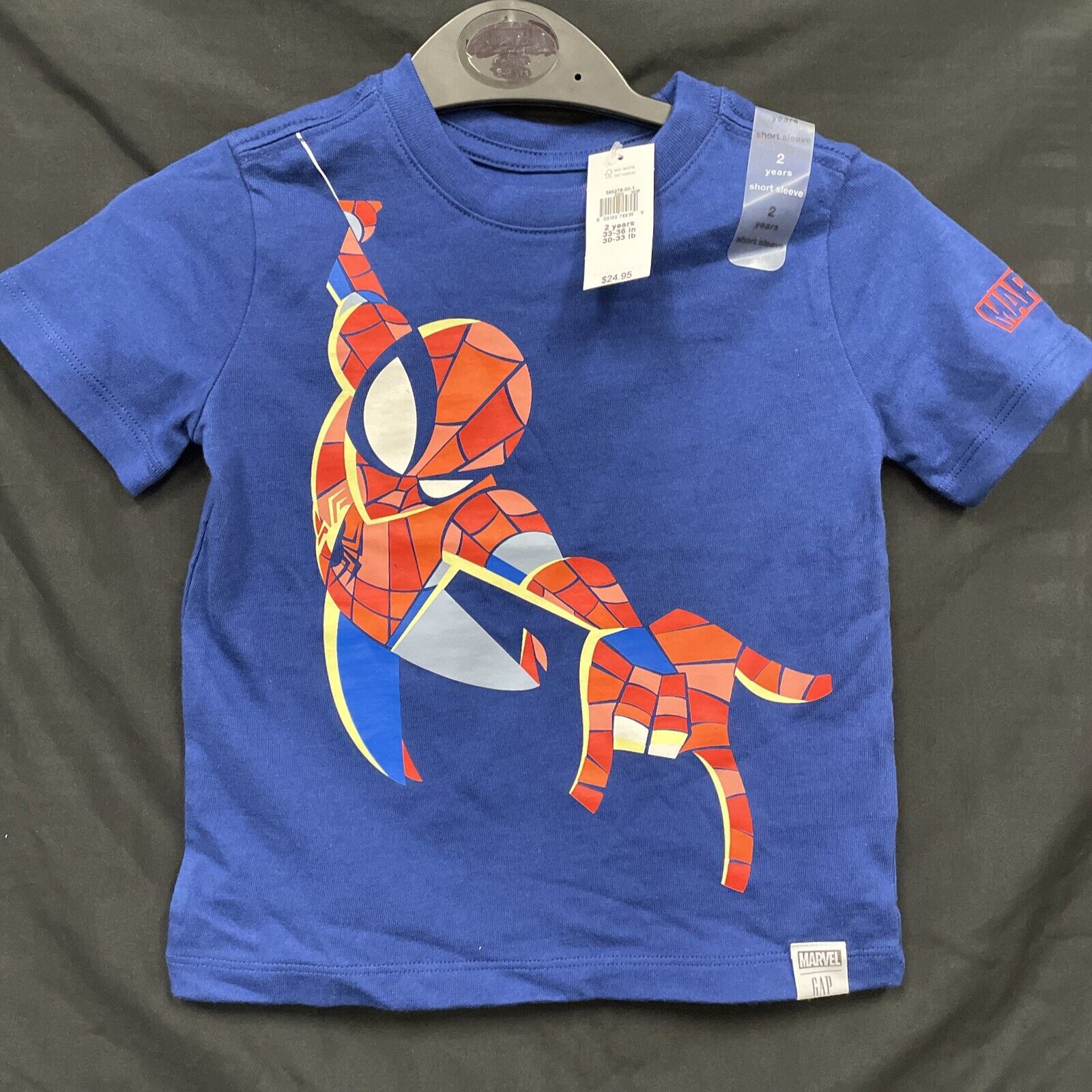 Spiderman Graphic Action Baby Gap Tshirt Size 2T - Walmart.com
