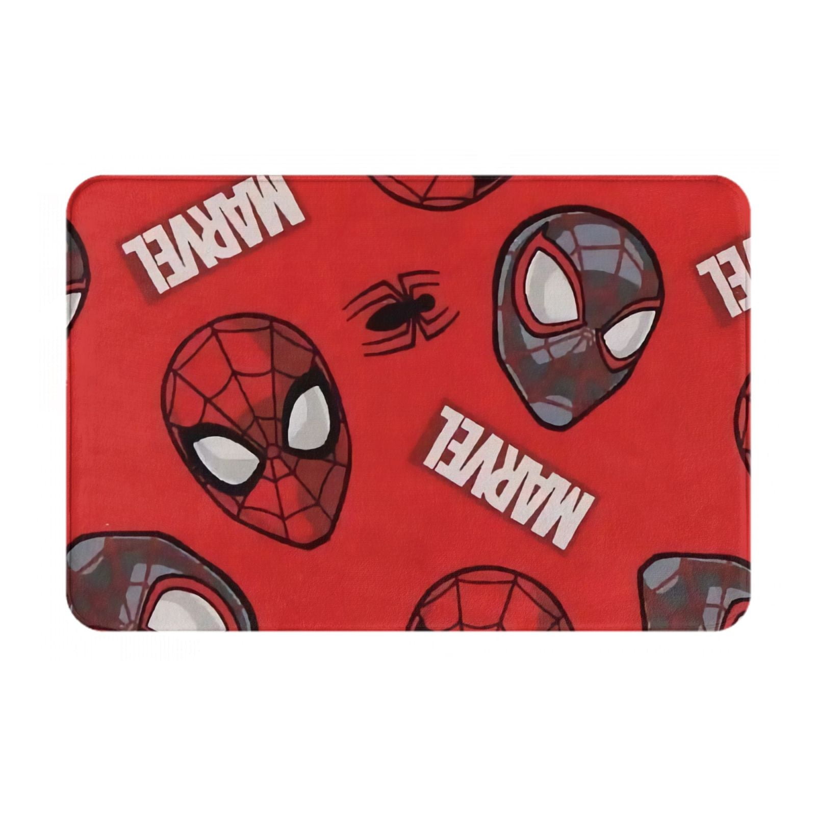 Spiderman Head Seamless Kitchen Rugs,Bathroom Rugs,Bath Mat,Kitchen ...