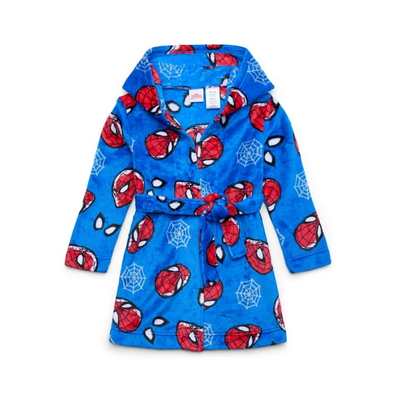Spiderman Hooded Plush PlushSleep Robe, Sizes 4-12 - Walmart.com
