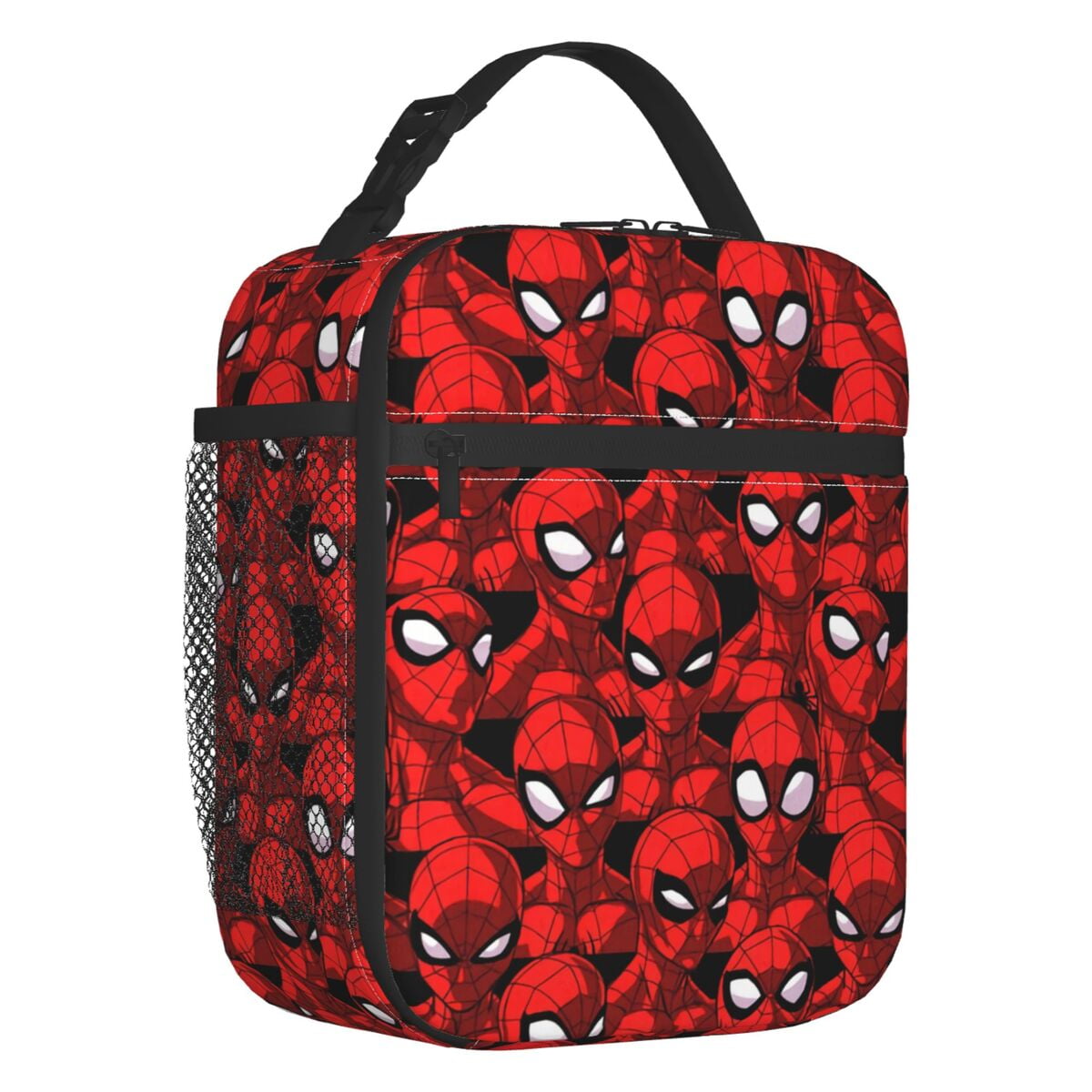 Spiderman Insulated Lunch Box Reusable Thermal Cooler Lunch Bag Work ...