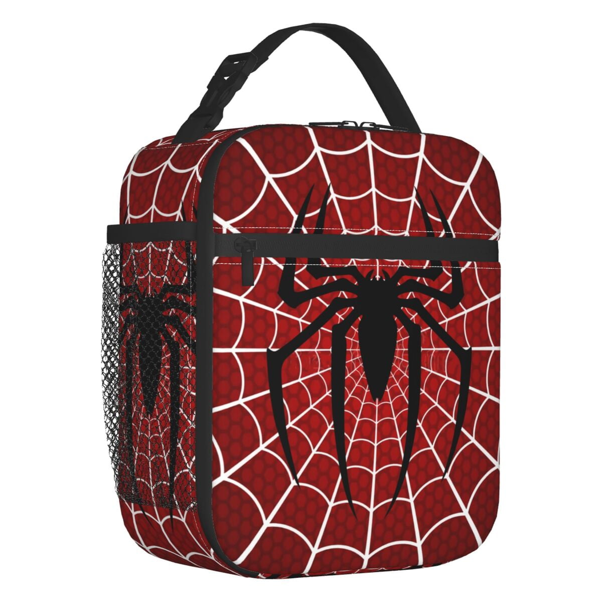 Spiderman Insulated Lunch Box Reusable Thermal Cooler Lunch Bag Work ...