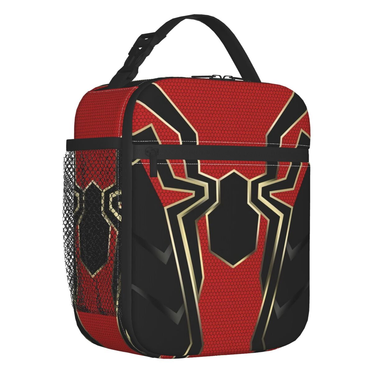 Spiderman Insulated Lunch Box Reusable Thermal Cooler Lunch Bag Work ...
