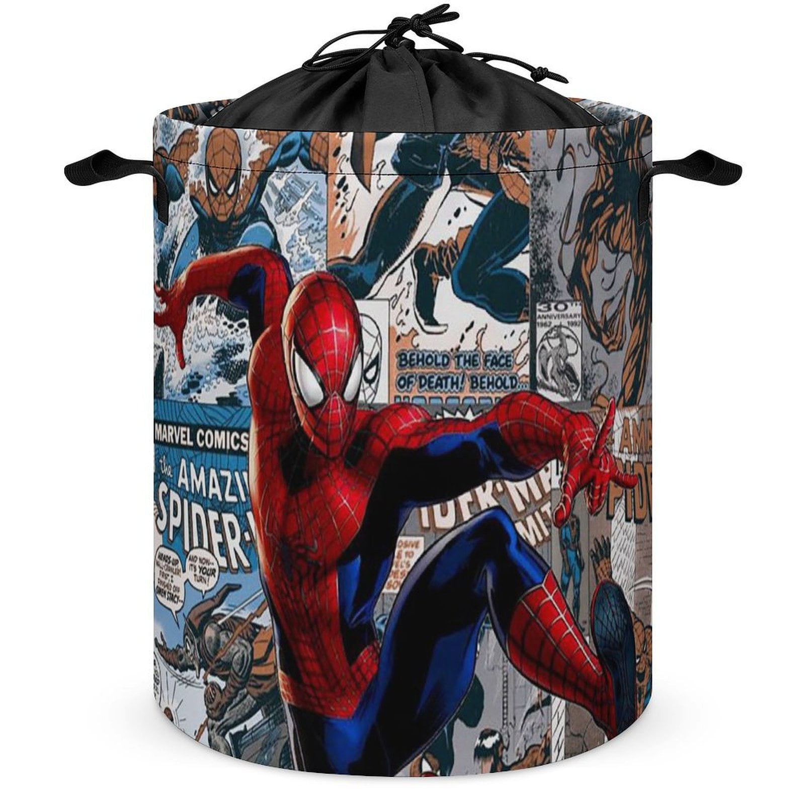 Spiderman Laundry Baskets with Handles Spiderman Merch Laundry Hamper ...