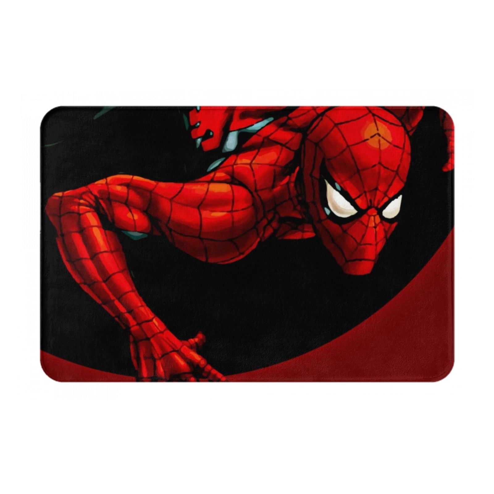 Spiderman Lockscreen Bath mats for Bathroom Non Slip,Fluffy Absorbent ...