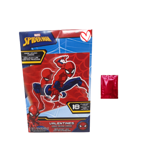 Spiderman Magic Motion Valentine’s Day Cards – Pack of 18 Fun Moving ...