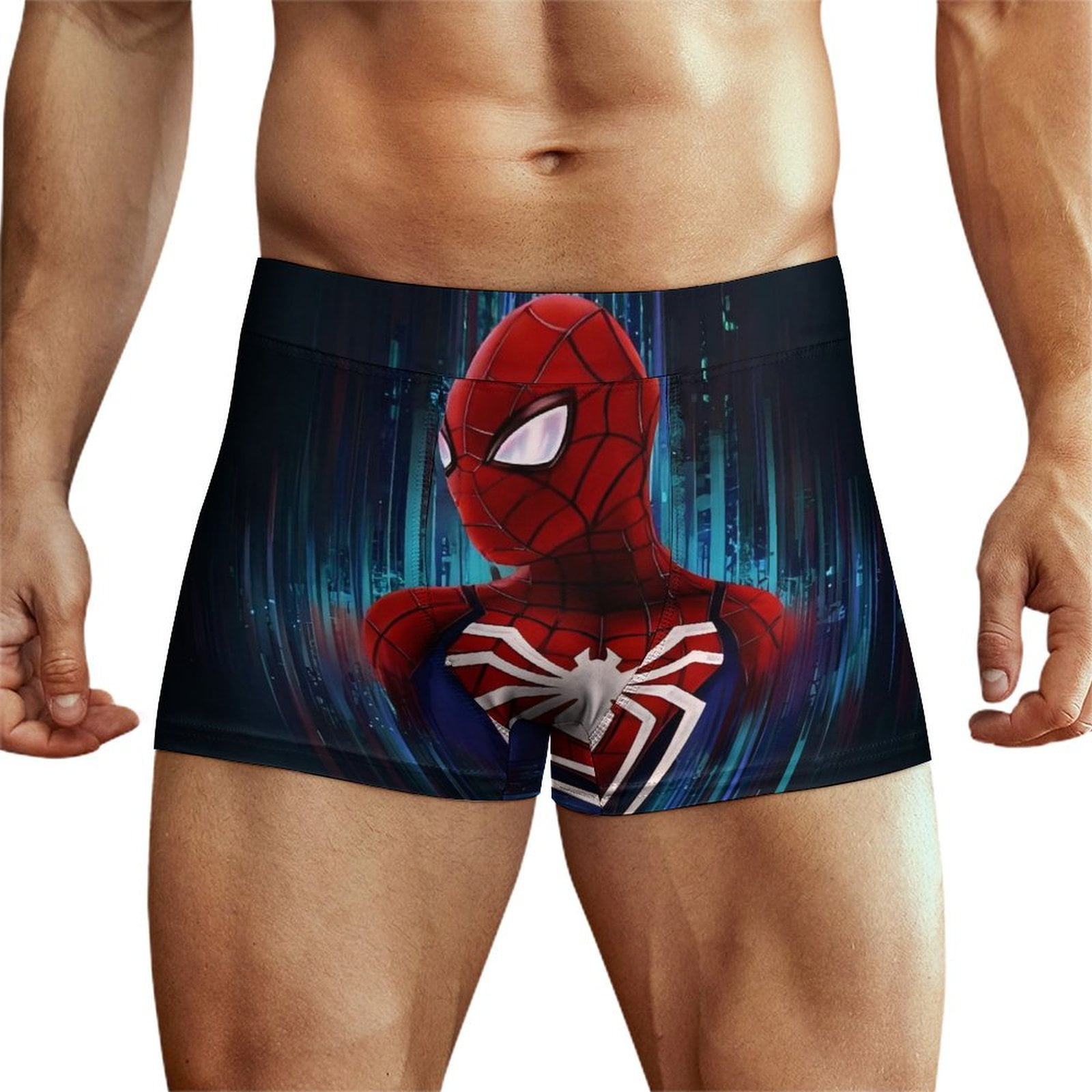 Spiderman Men's Cartoon Boxer BriefsMens Underwear 2XL - Walmart.com