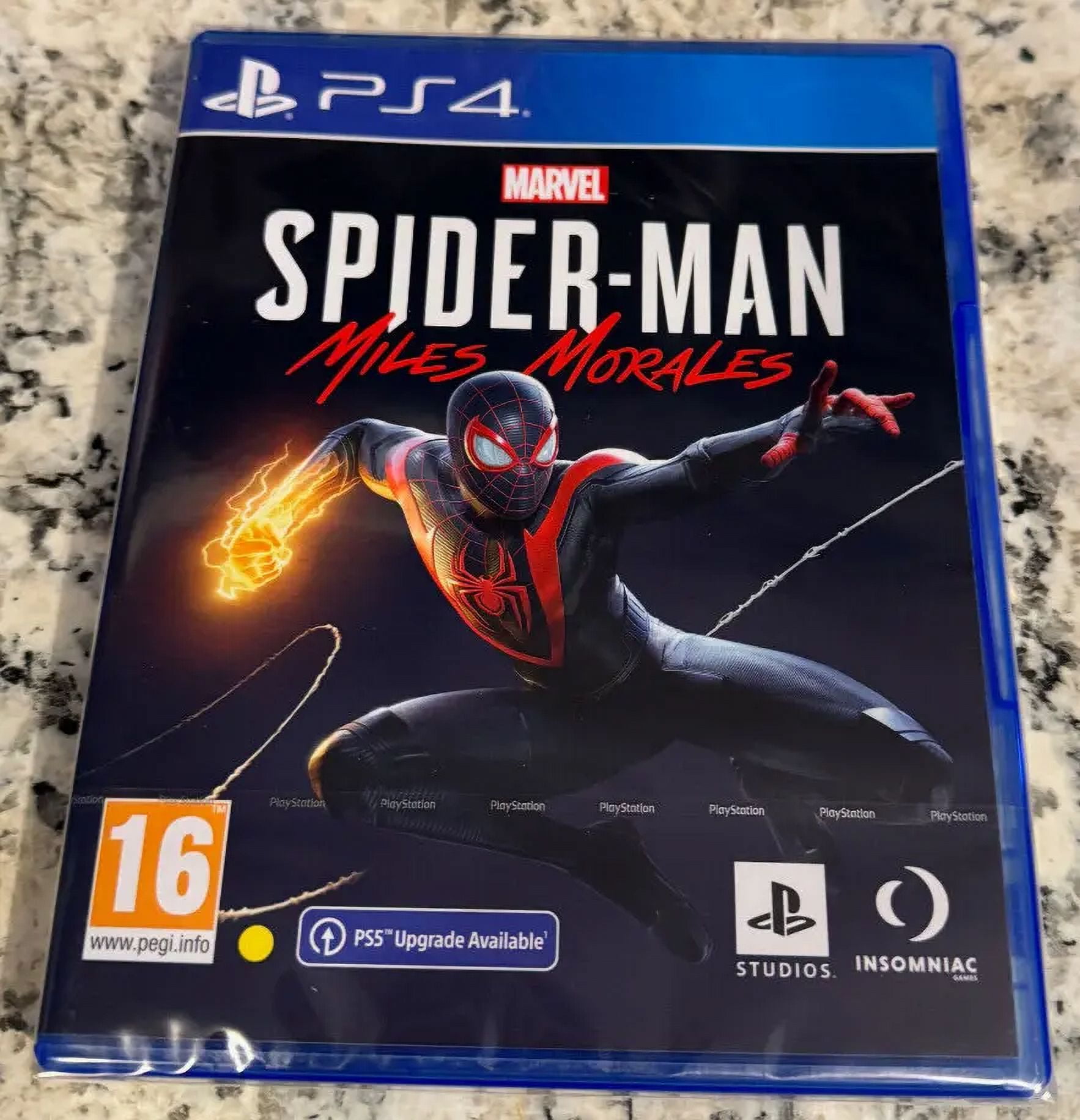 Spiderman Miles Morales PS4 Marvel Spider Man Brand New Factory Sealed ...