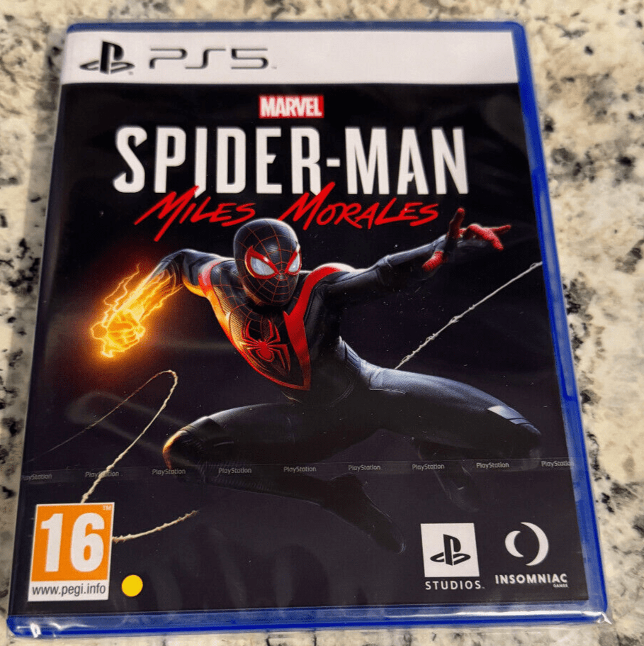 Spiderman Miles Morales PS5 Marvel Spider Man Brand New Factory Sealed ...