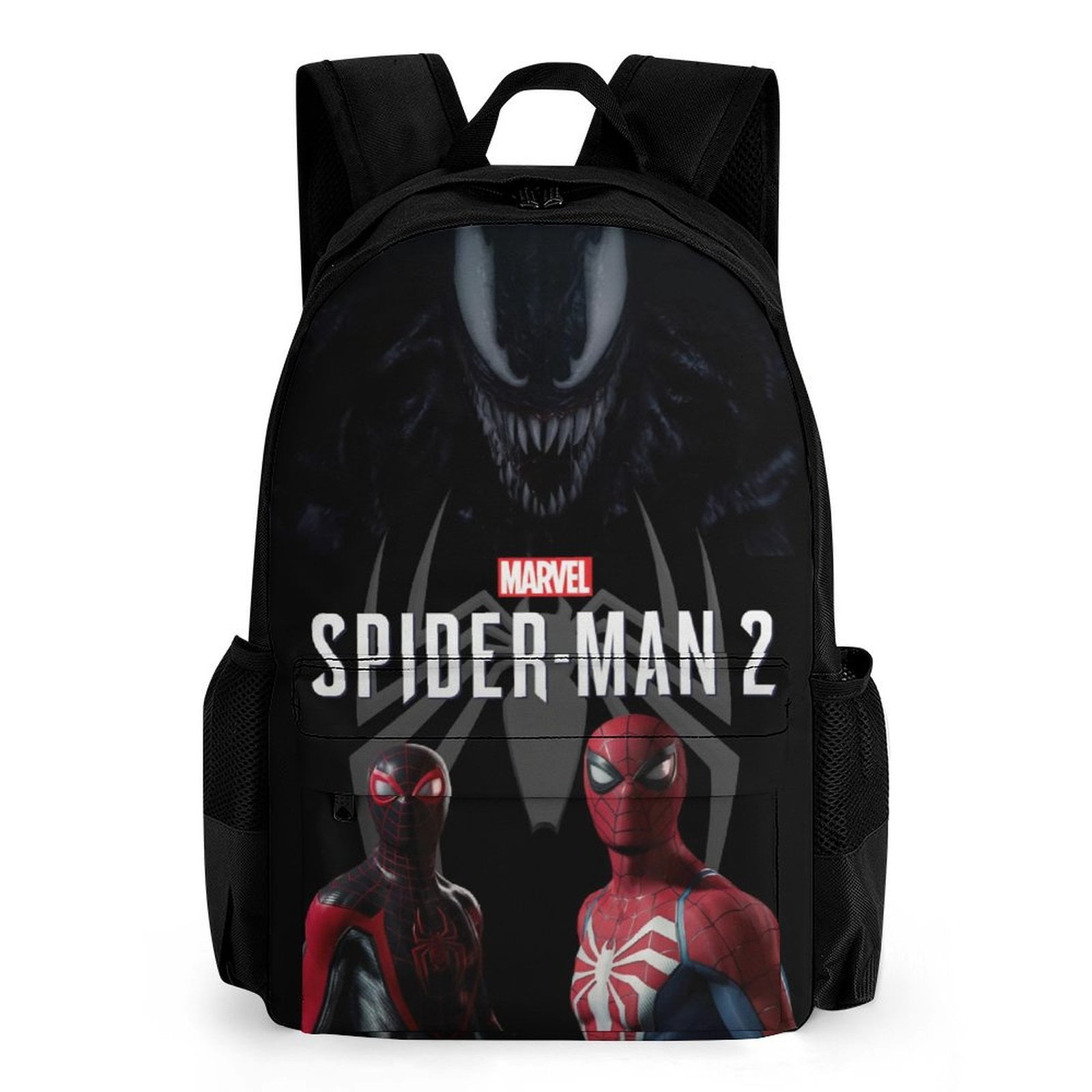 Spiderman Miles Morales Venom8 Laptop Backpacks with Pocket, Casual ...