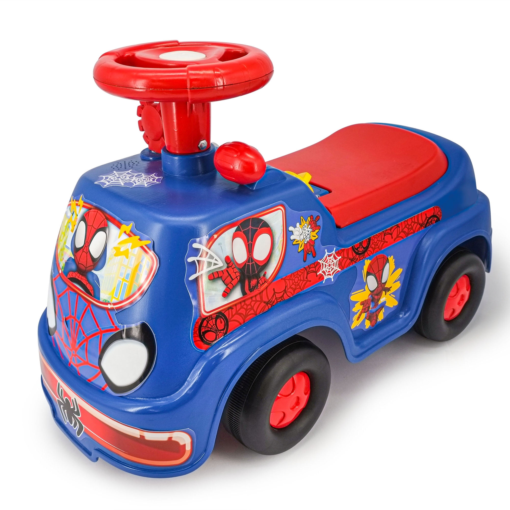 Spiderman My First Spidey Racer Lights & Sounds Ride-on - Walmart.com