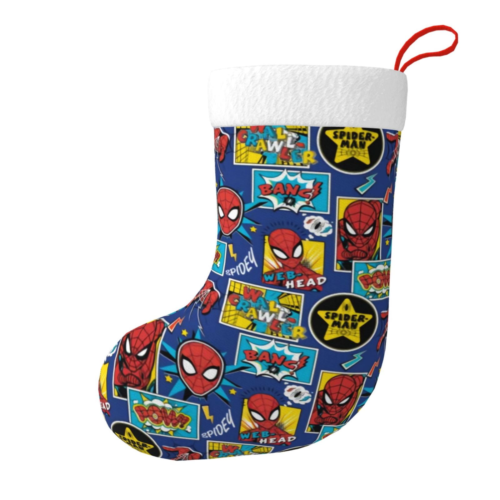 Spiderman Outside In The Box Christmas Stocking 18 Inch,Spiderman ...